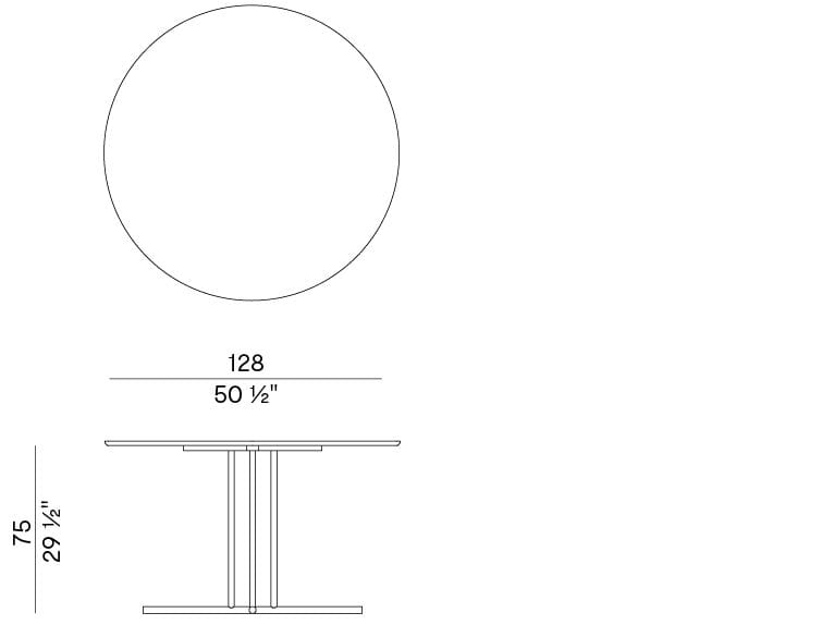 GRAPHIC 955/TGC-OUT Table By Potocco