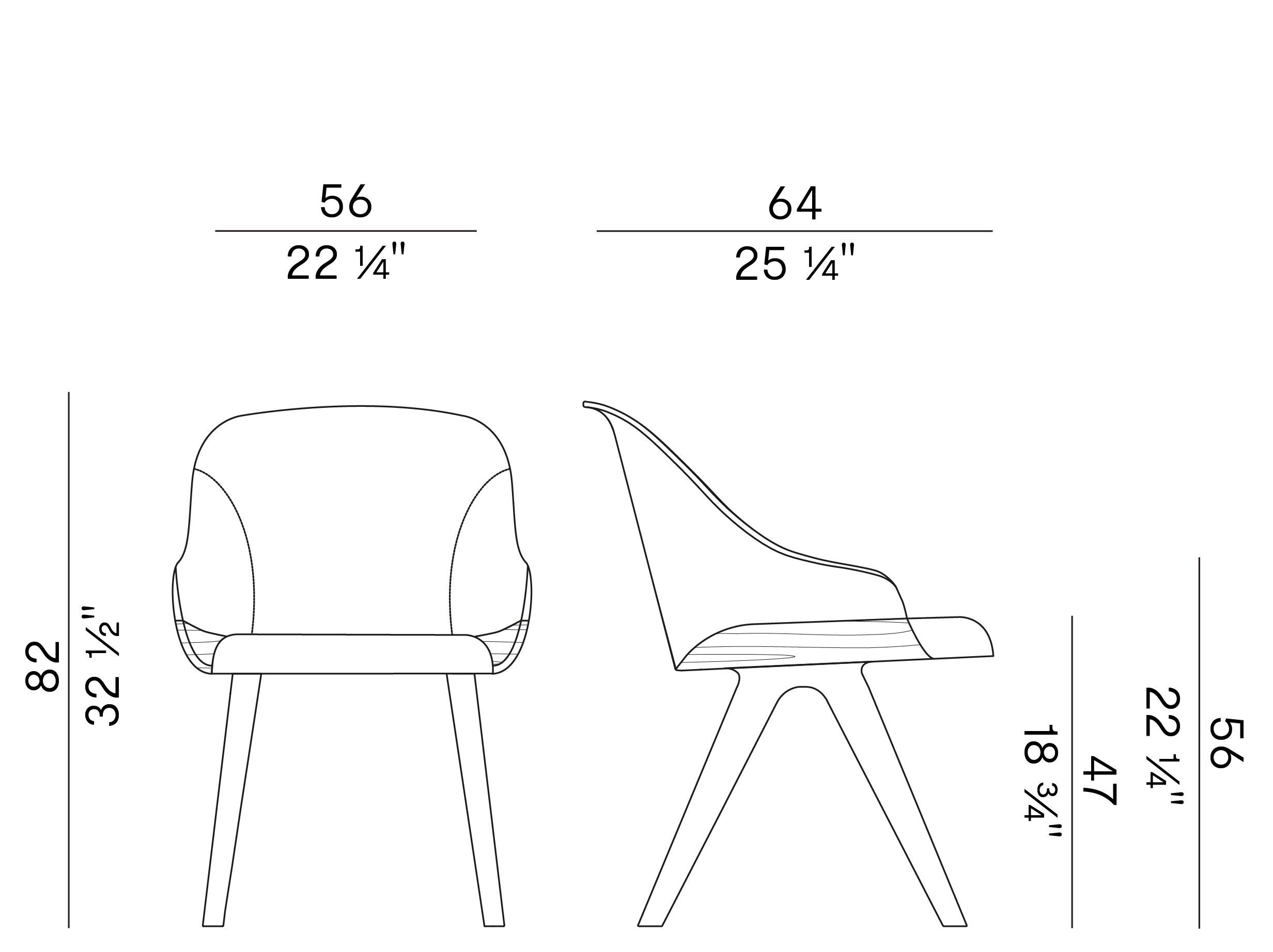 LYZ 918 椅子 By Potocco | design Mario Ferrarini