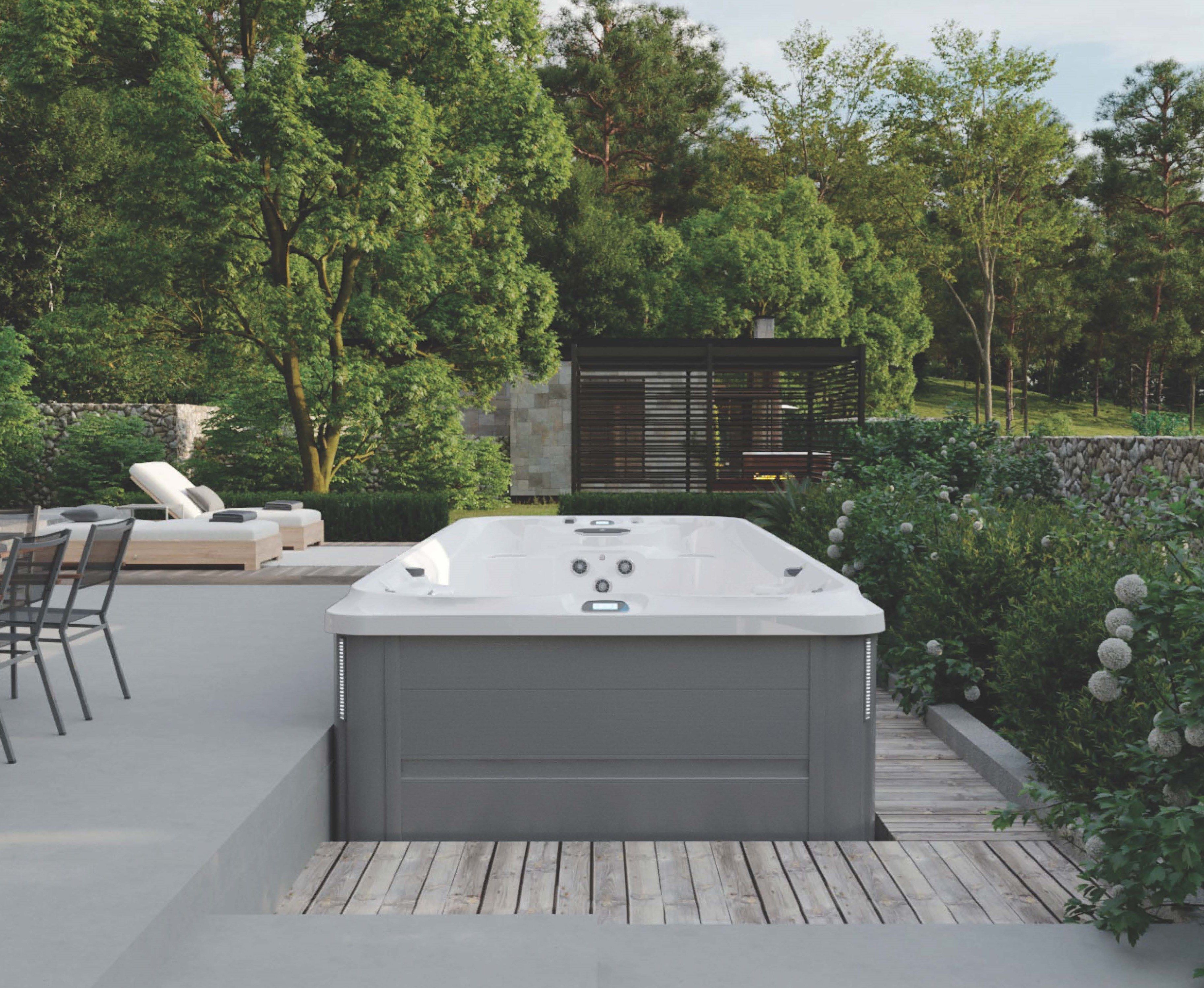 Above-ground outdoor swim spa PowerPro™ SWIM SPA By Jacuzzi®