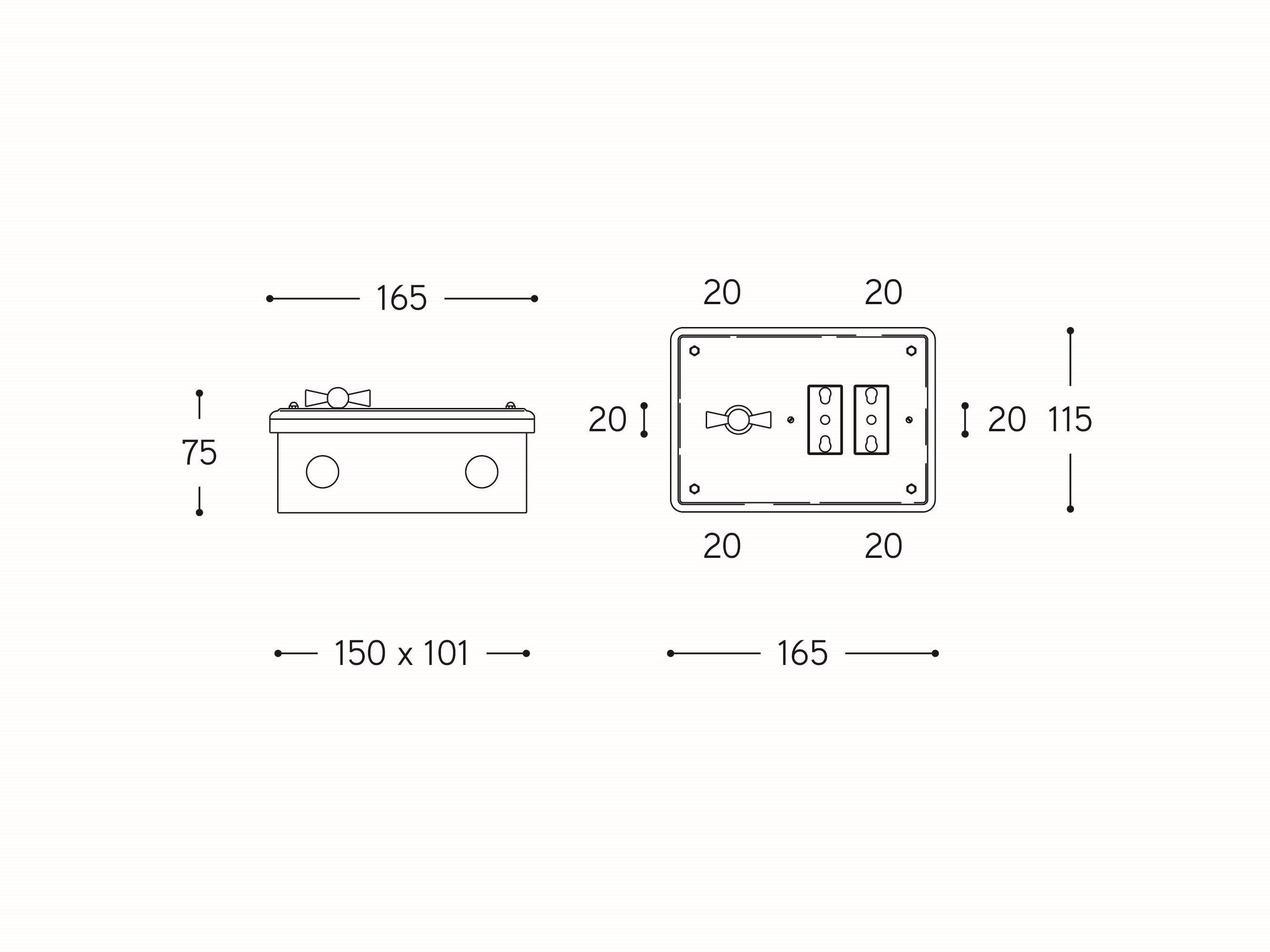 Sockets and switches Brass switch range By Aldo Bernardi