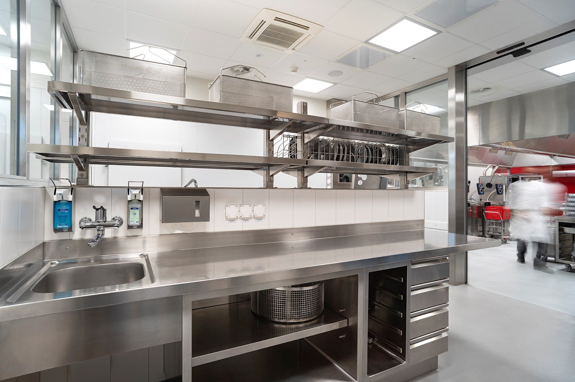 CUCINE PROFESSIONALI Cucina a libera installazione professionale By Prisma