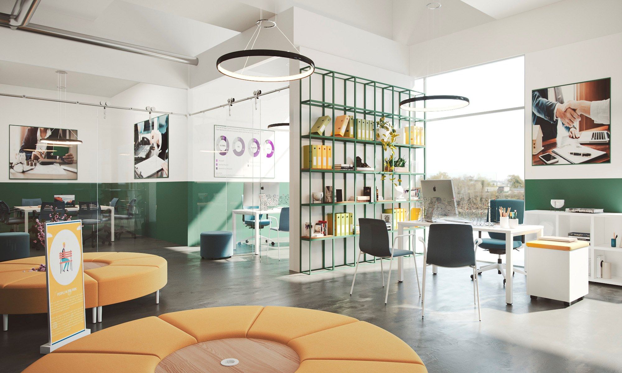 Protective barrier Desktop barrier By ACTIU