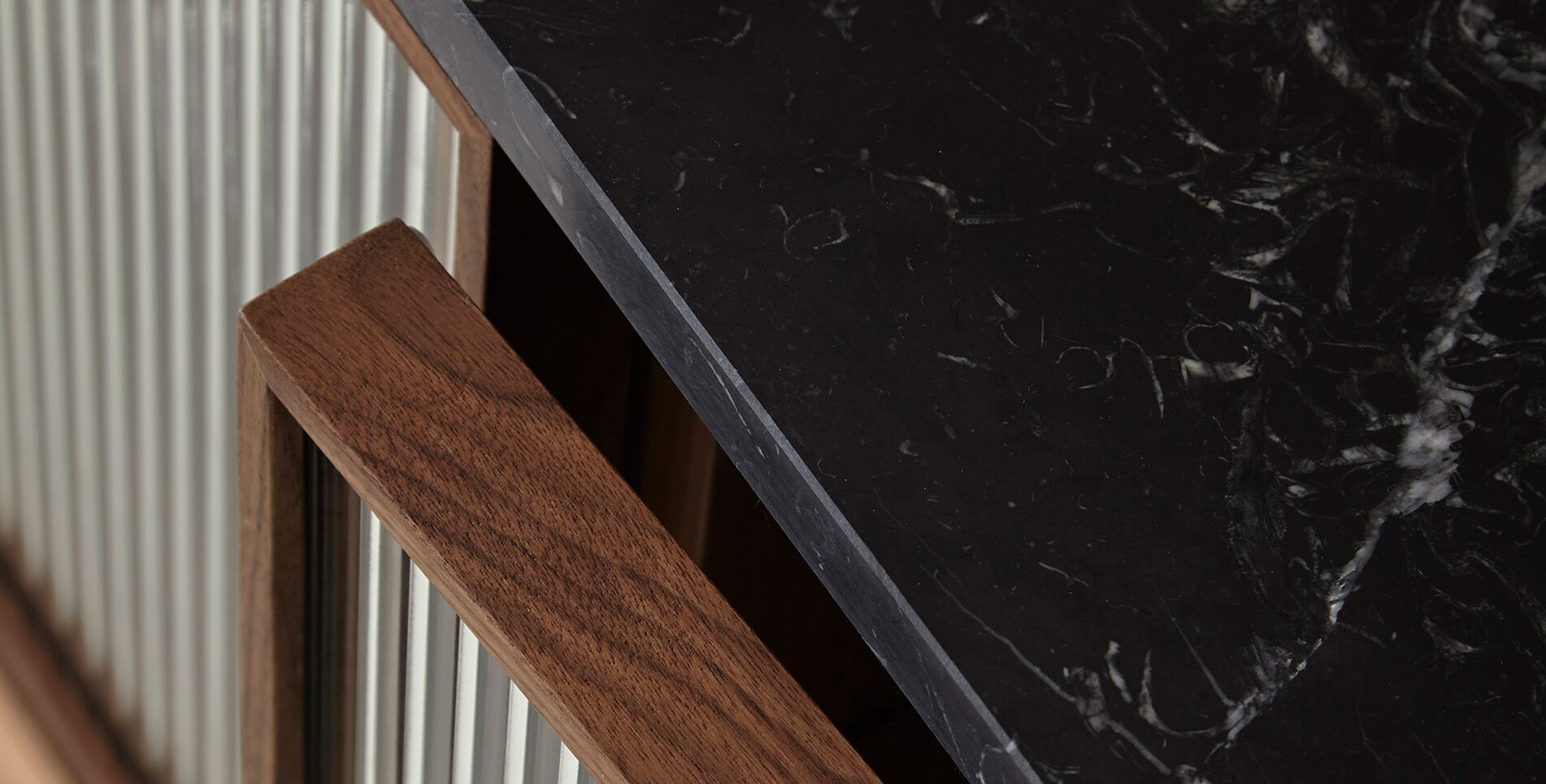 RIO Wooden sideboard with doors By Punt | design Sebastian Herkner