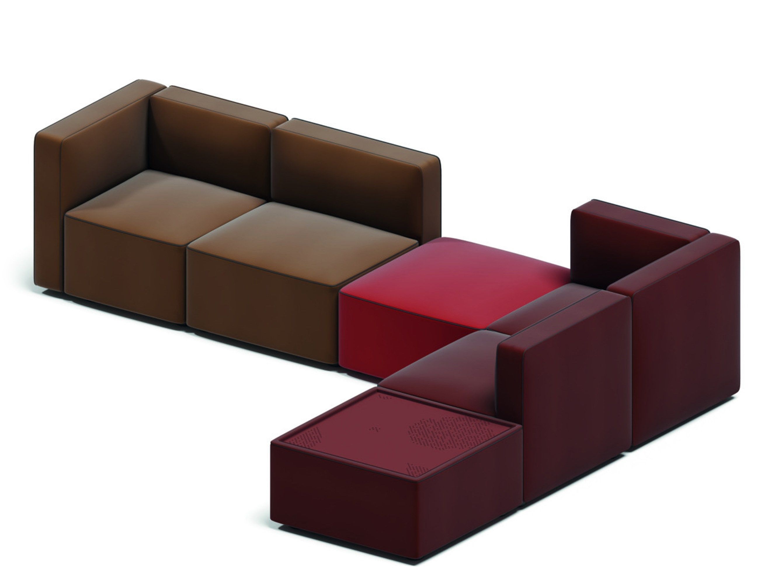 QBOT | Modular sofa By m.arte design design Nicola Cacco