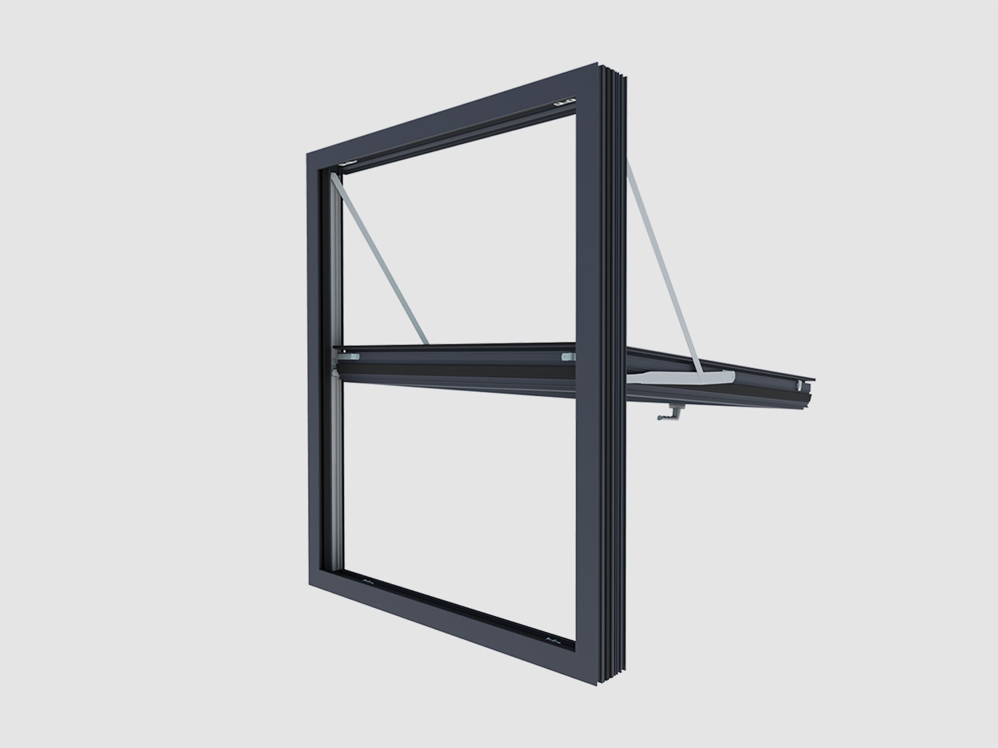 7STARS REVERSIBLE Window By QFORT