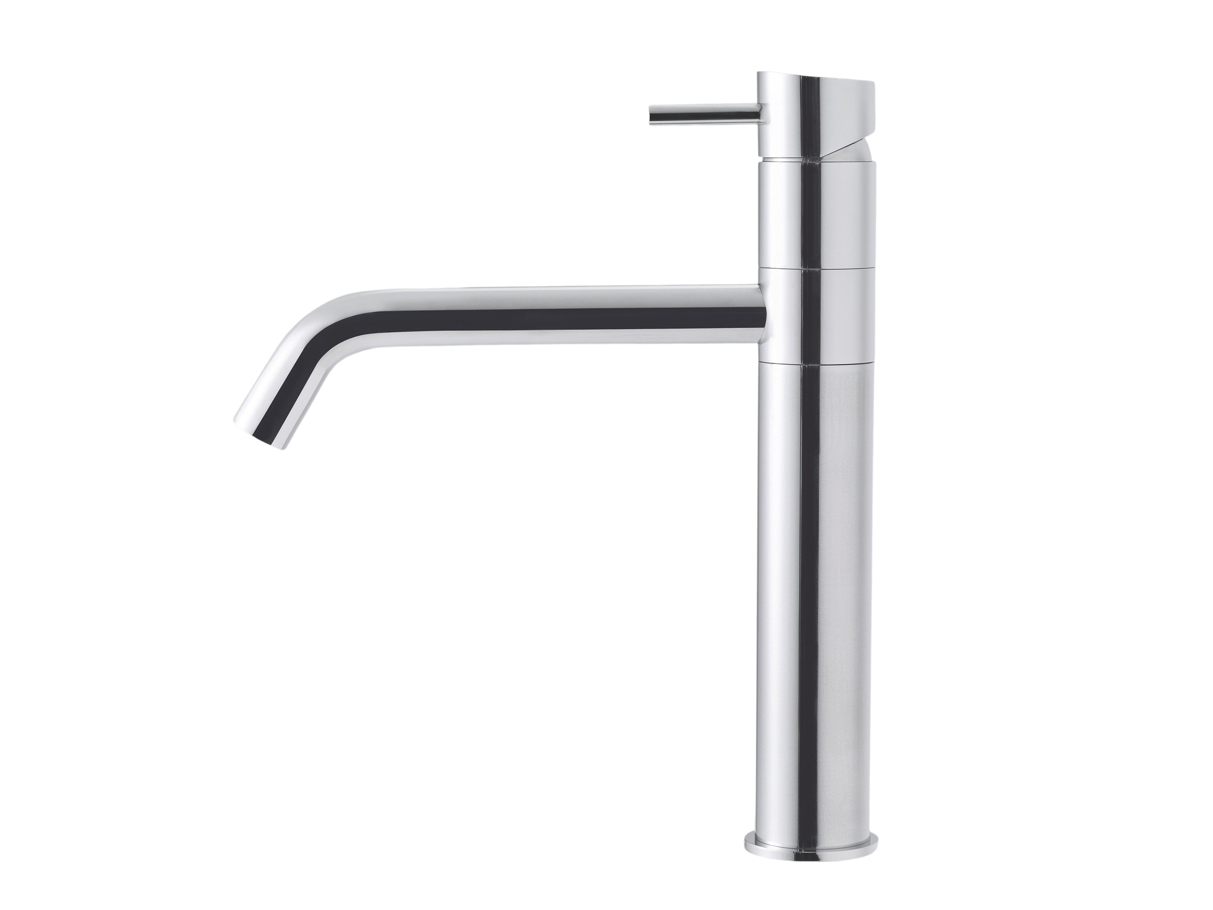 QTOO Countertop stainless steel kitchen mixer tap By d line