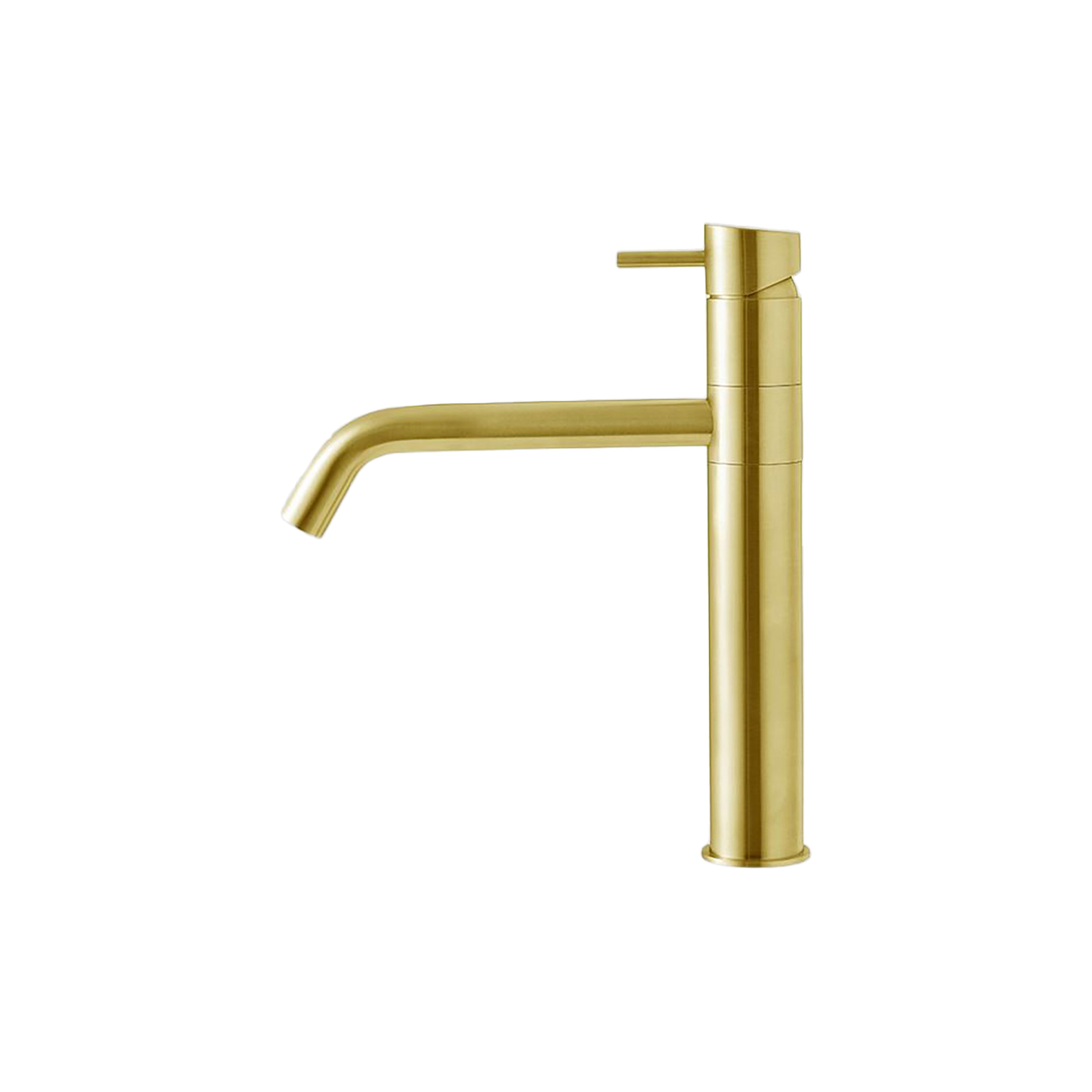 QTOO Countertop stainless steel kitchen mixer tap By d line