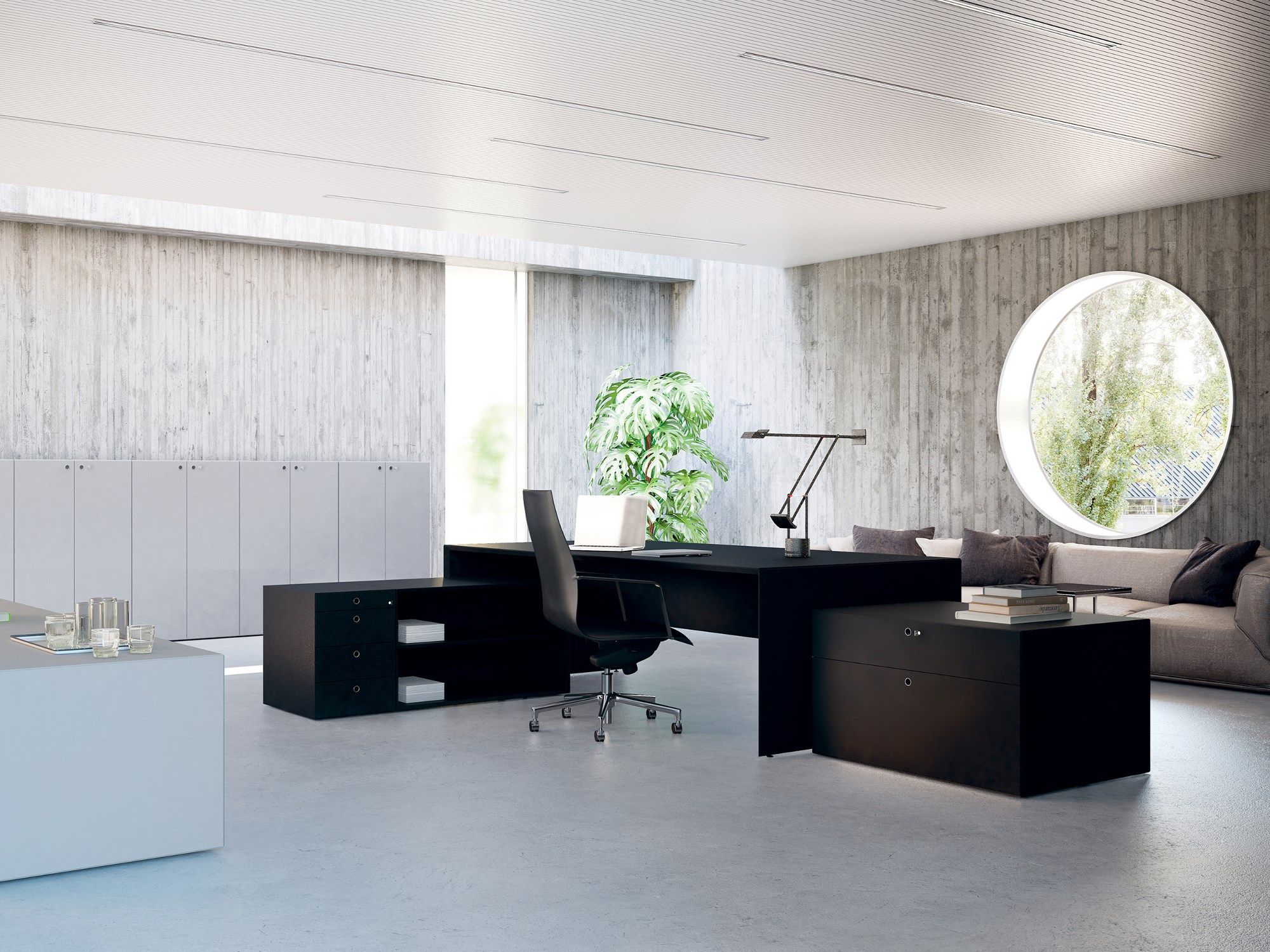 QUARANTA5 Executive desk By FANTONI