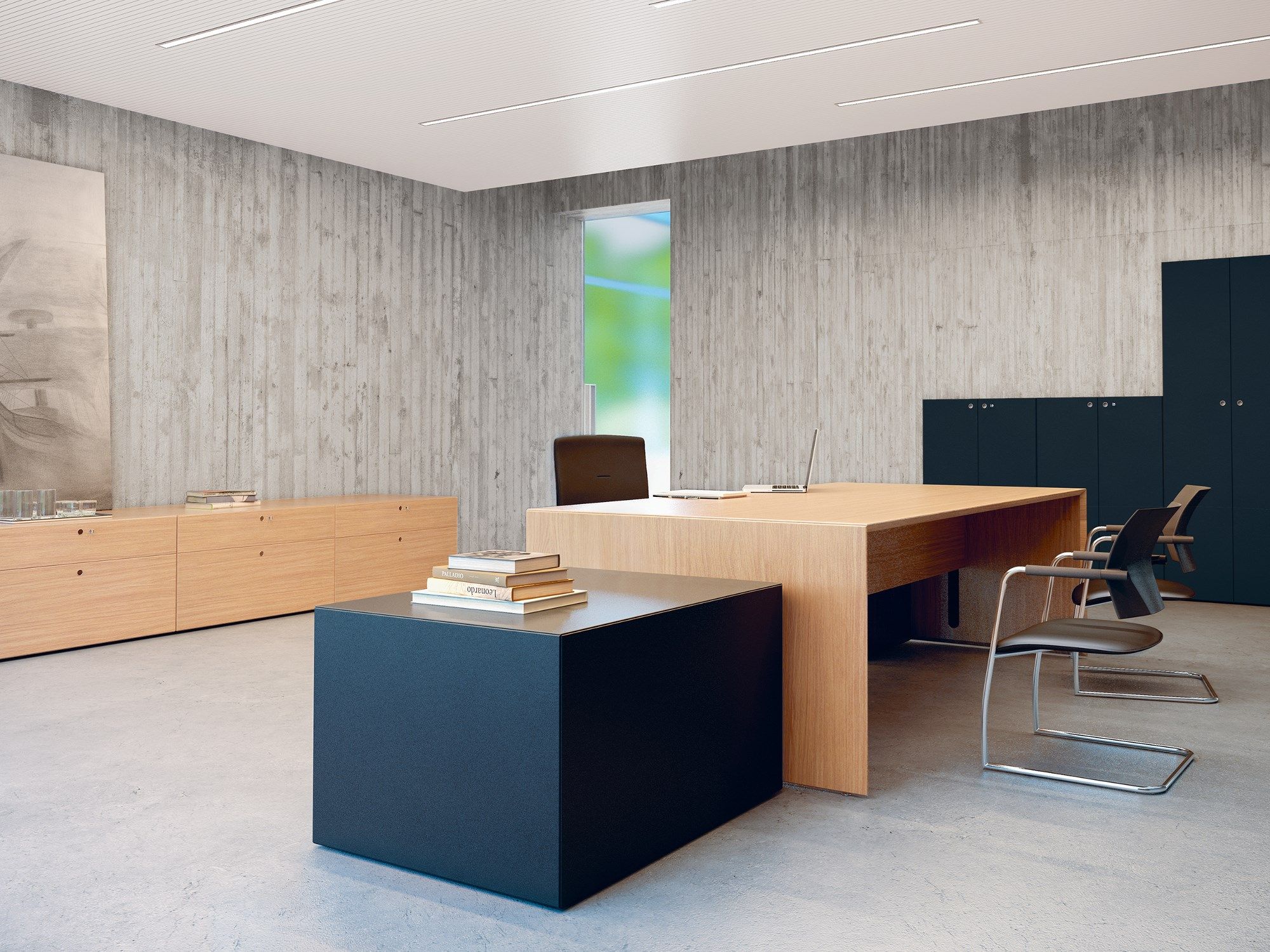 QUARANTA5 | Executive desk By FANTONI