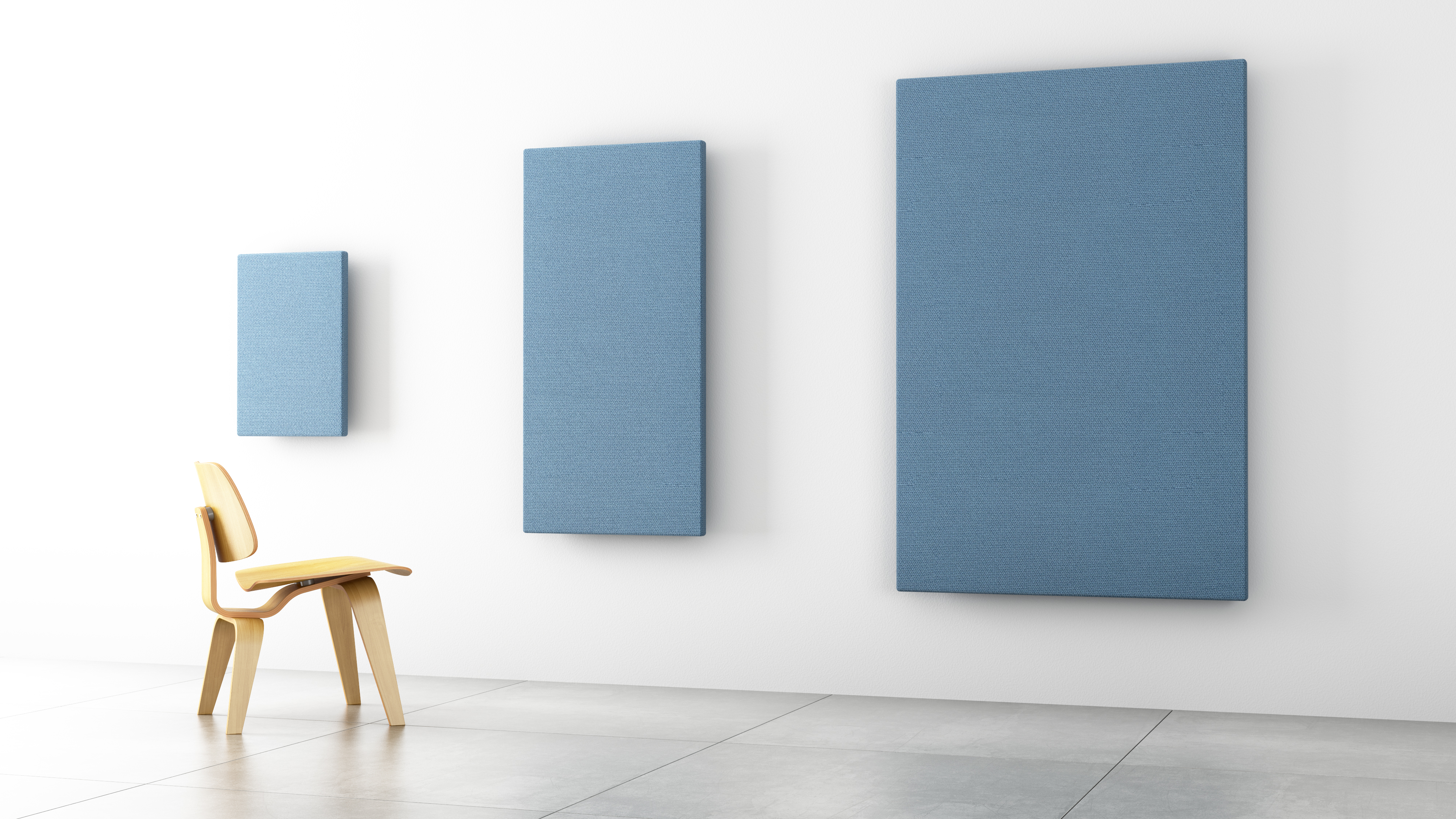 QUARTETTO Felt Acoustic wall panel By LvB Italia