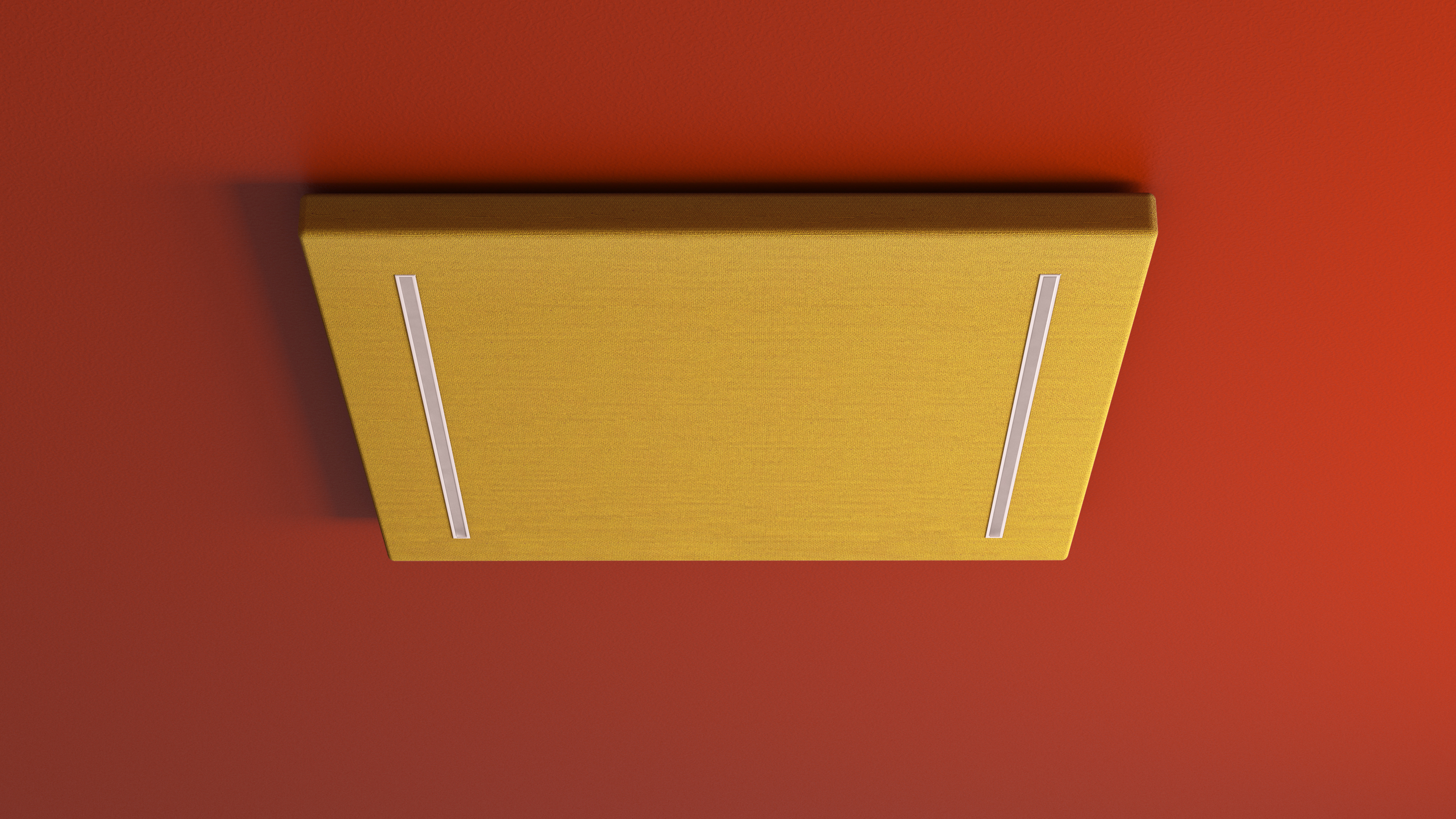 QUARTETTO Felt Acoustic wall panel with Integrated Lighting By LvB Italia