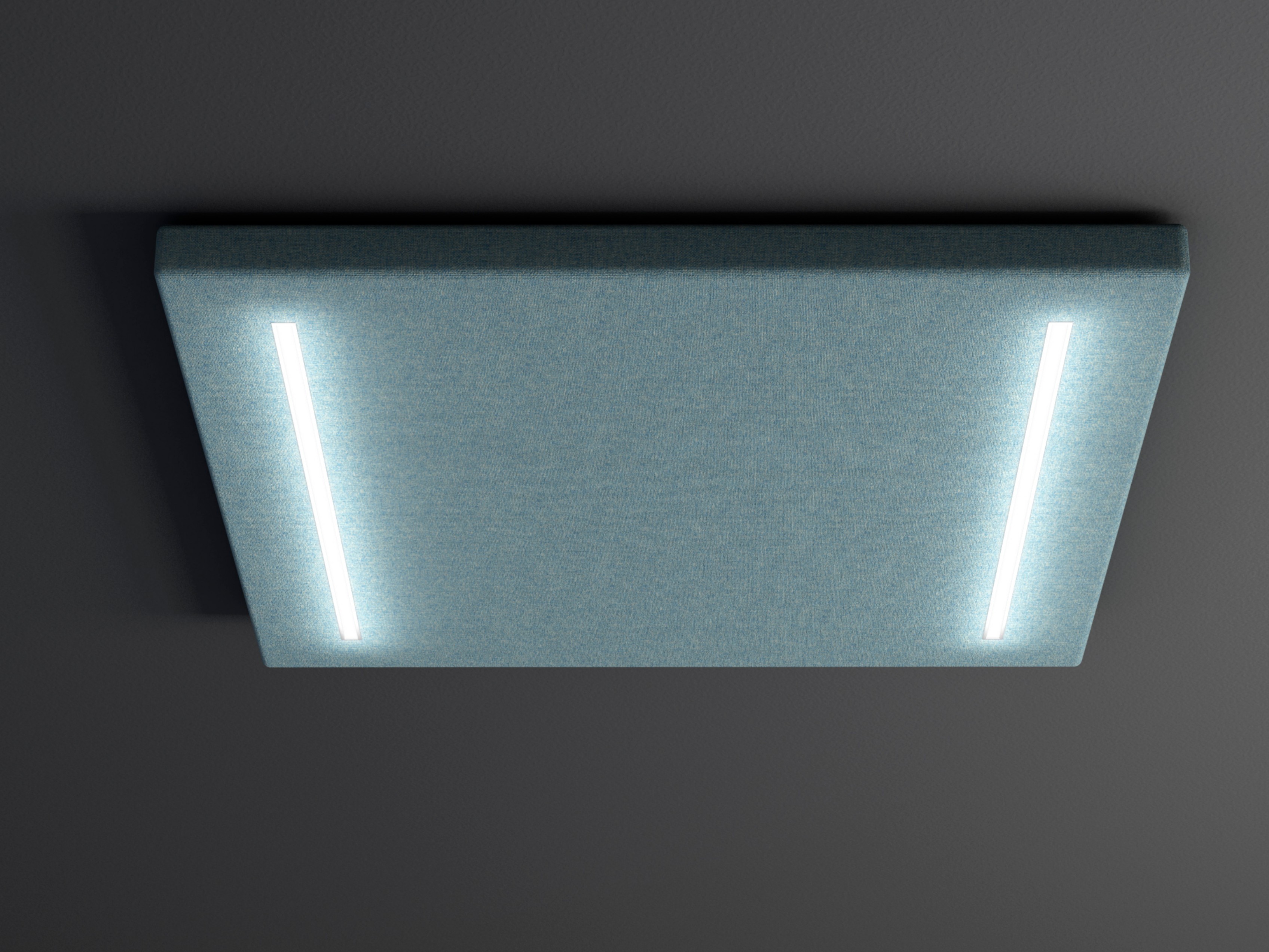 QUARTETTO | Acoustic wall panel with Integrated Lighting By LvB Italia