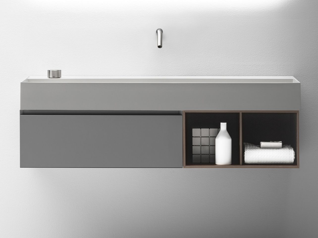 QUATTRO.ZERO | Mobile lavabo Collezione Quattro.Zero By FALPER design ...