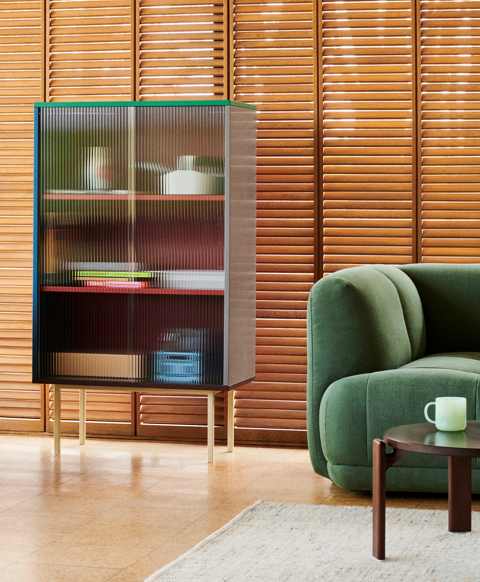 QUILTON 2 seater fabric sofa By Hay | design Doshi Levien