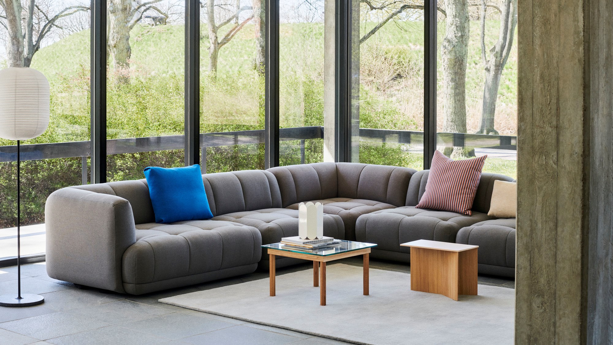 QUILTON CORNER COMBINATION 26 sofa By Hay design Doshi Levien