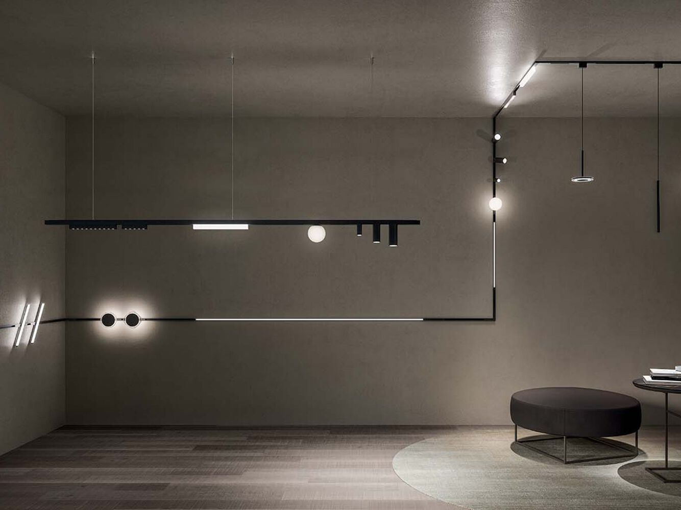 CARTESIO Track-Light By Quadrifoglio Group