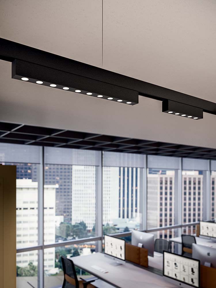 CARTESIO Track-Light By Quadrifoglio Group