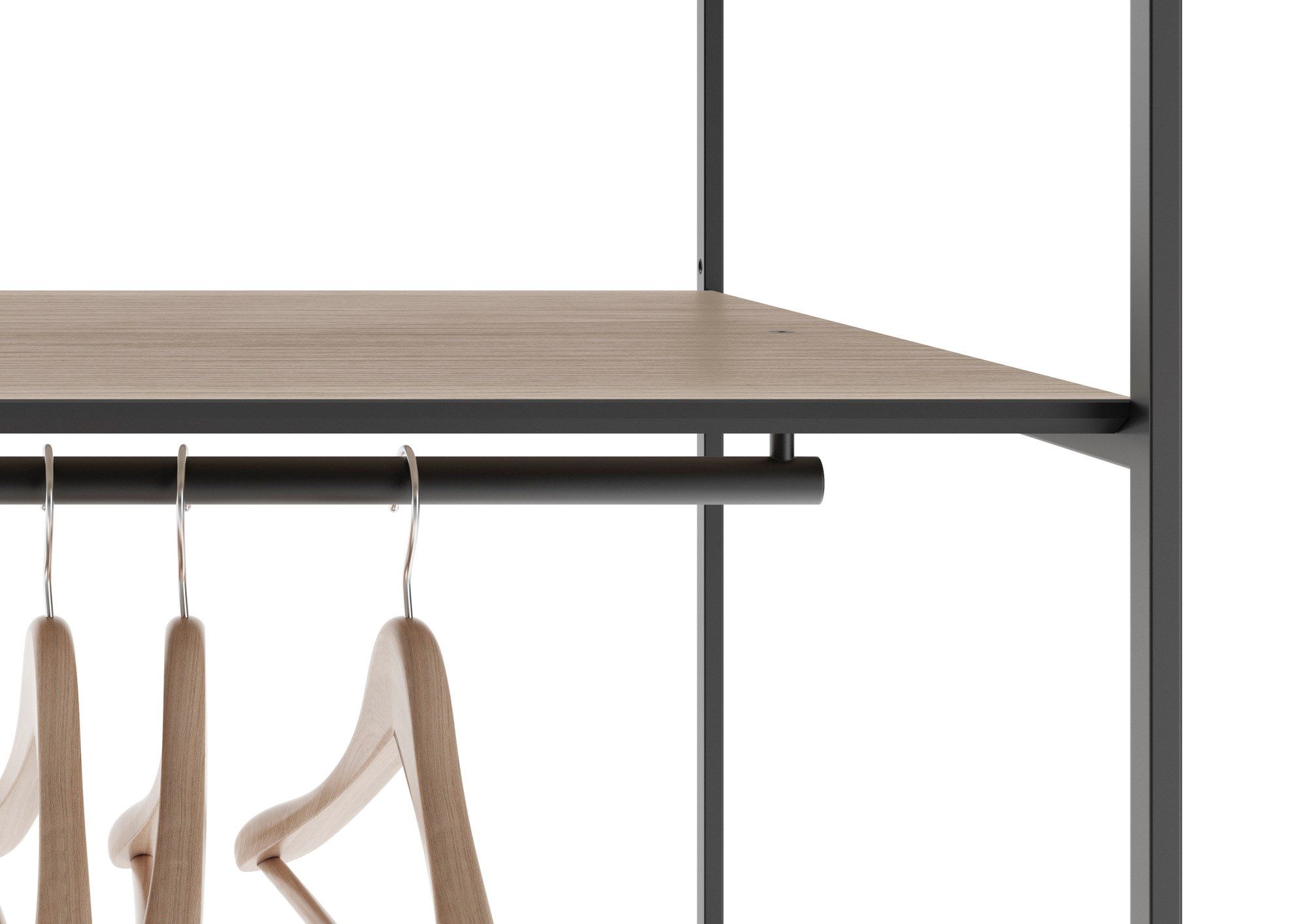 R.I.G. MODULES WARDROBE Sectional steel and wood walk-in wardrobe By DE ...