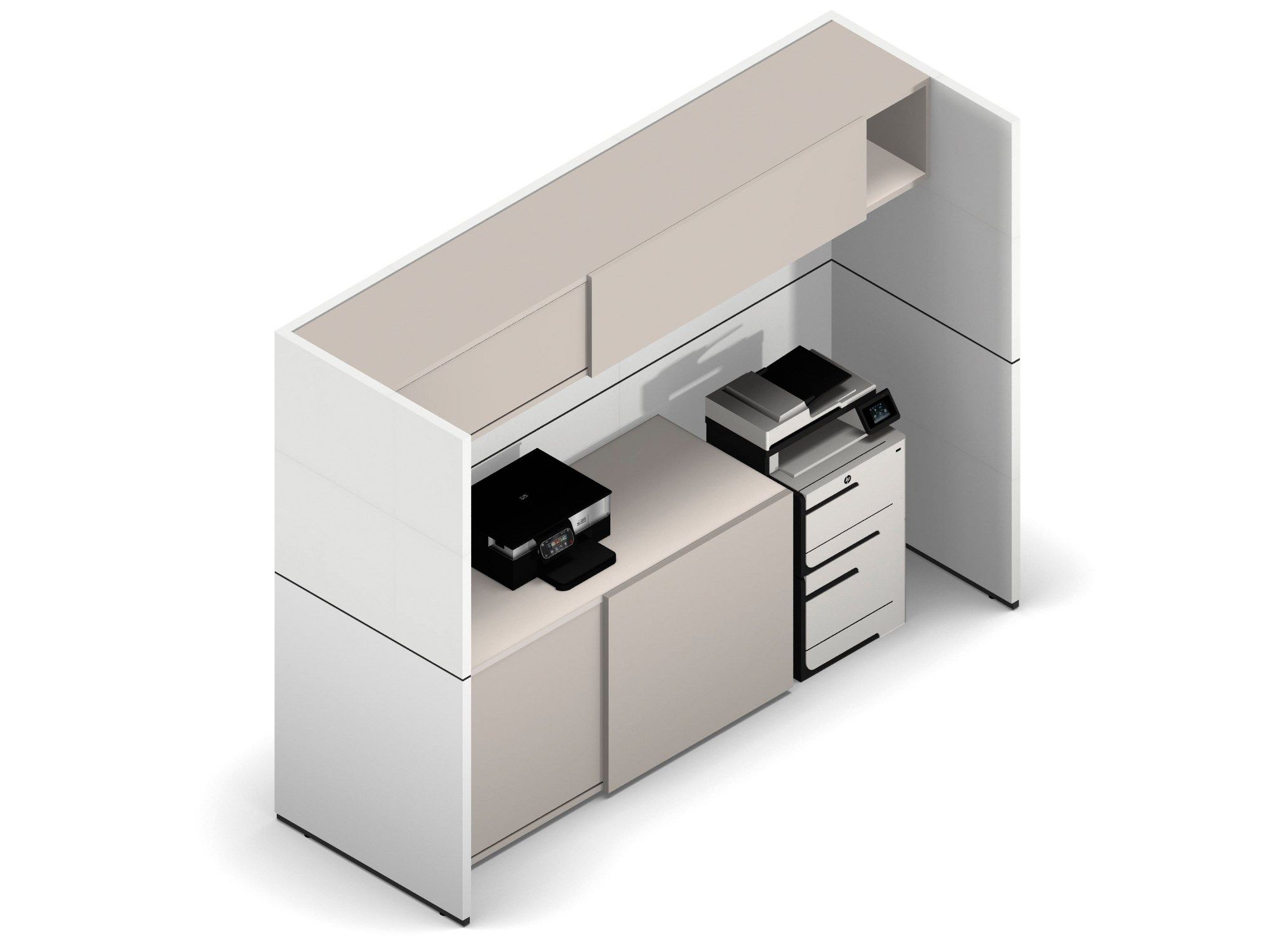 R-MODUL Modular office storage unit By Werner works | design Büro Staubach