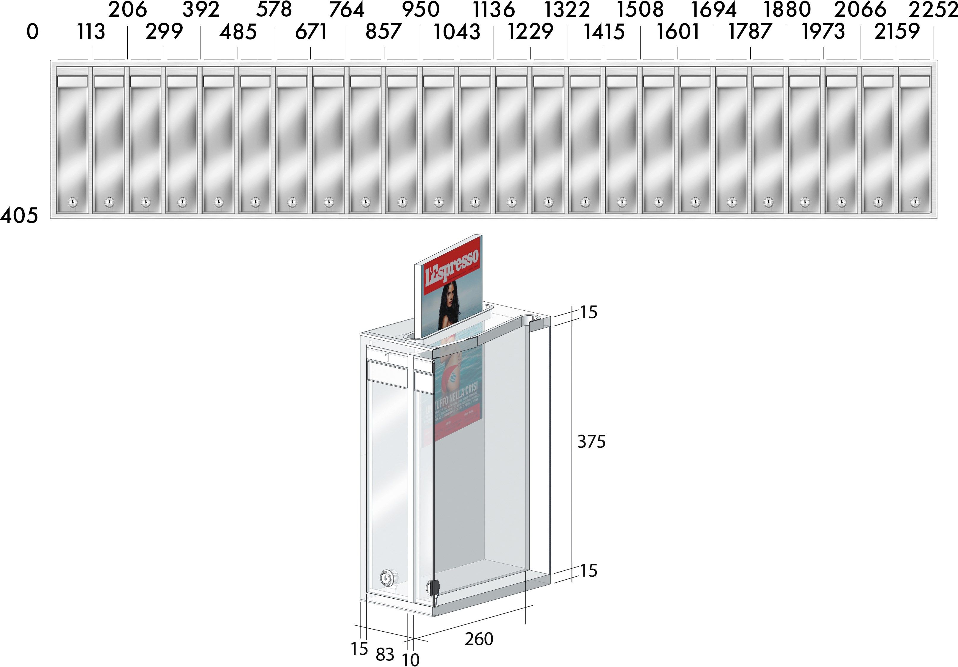 R | Mailbox By RAVASI