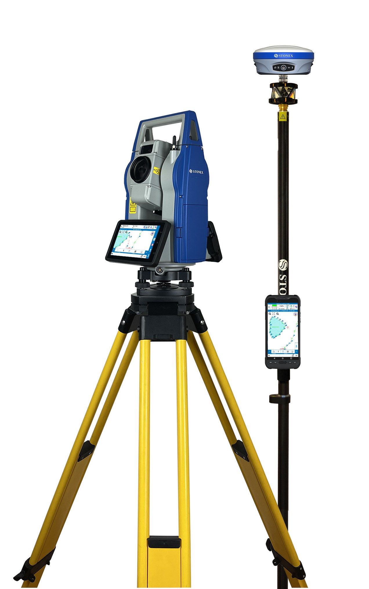 R180 Instrument for topographic and geodetic survey By Stonex