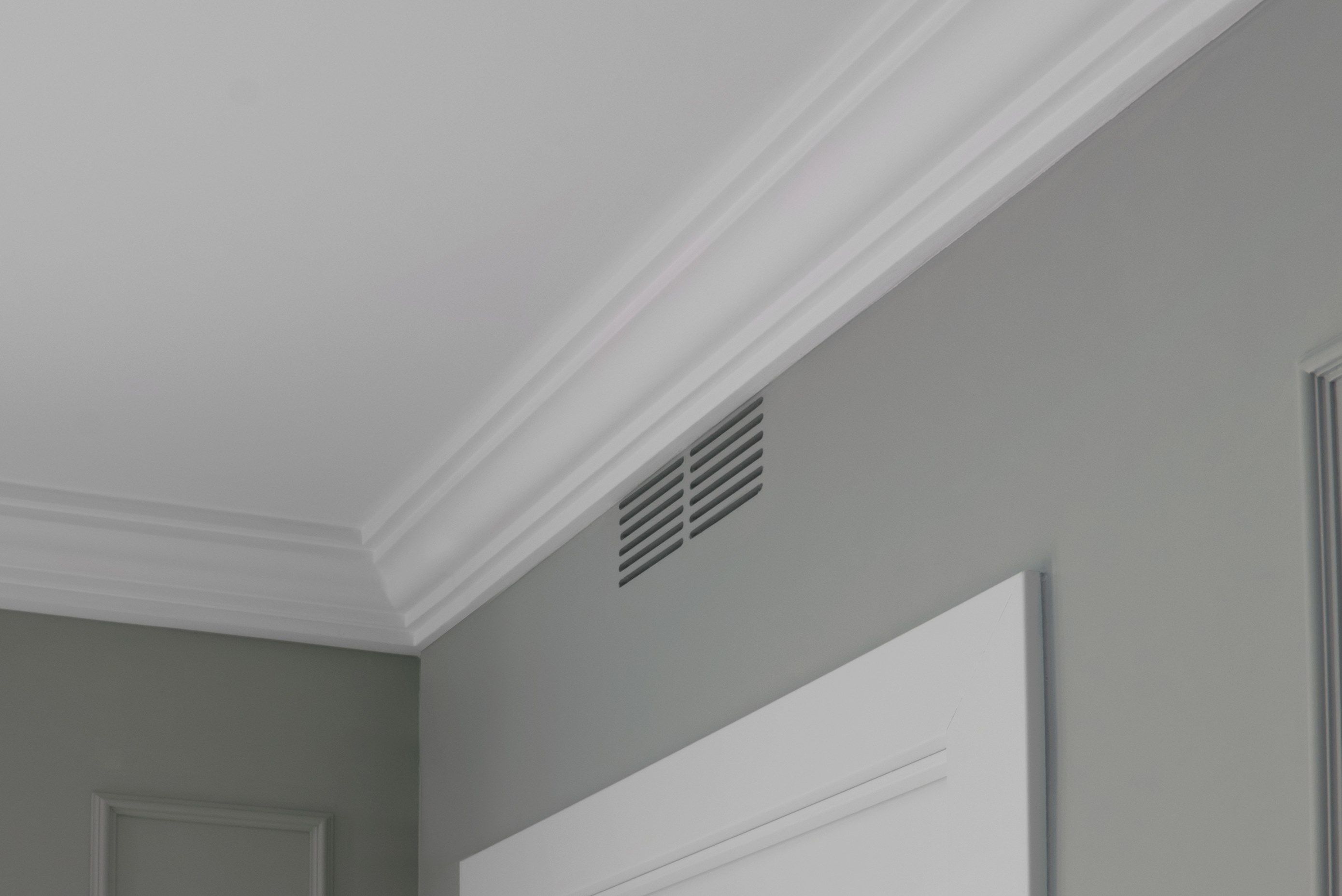 Rectangular gypsum fiber ventilation grill R95295 By Wondair