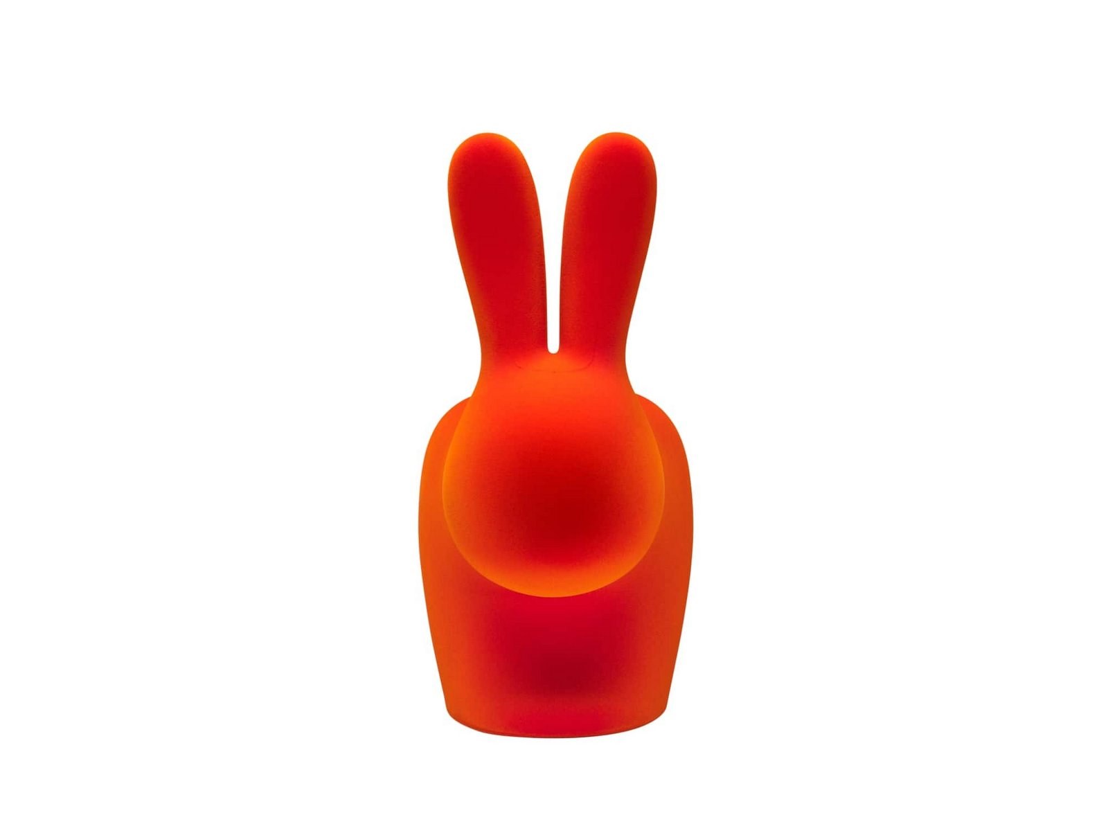 RABBIT CHAIR BABY VELVET 儿童椅 By Qeeboo 设计师Stefano Giovannoni