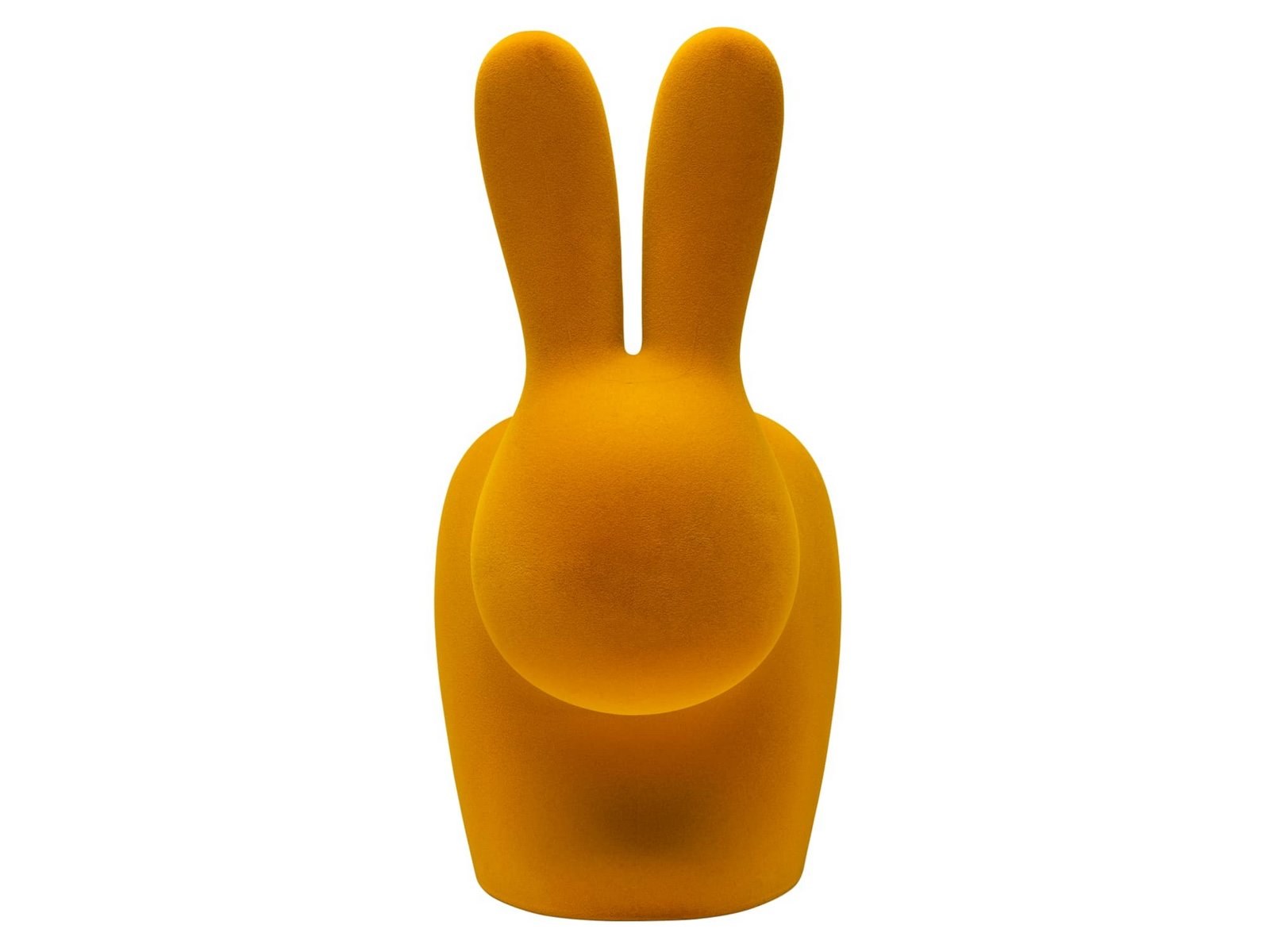 RABBIT CHAIR VELVET Chair By Qeeboo | design Stefano Giovannoni