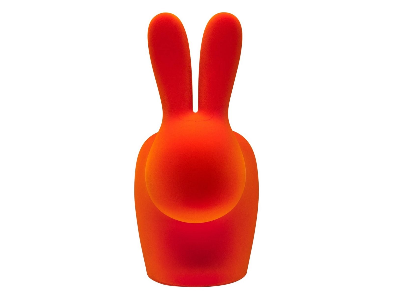 RABBIT CHAIR VELVET Chair By Qeeboo | design Stefano Giovannoni