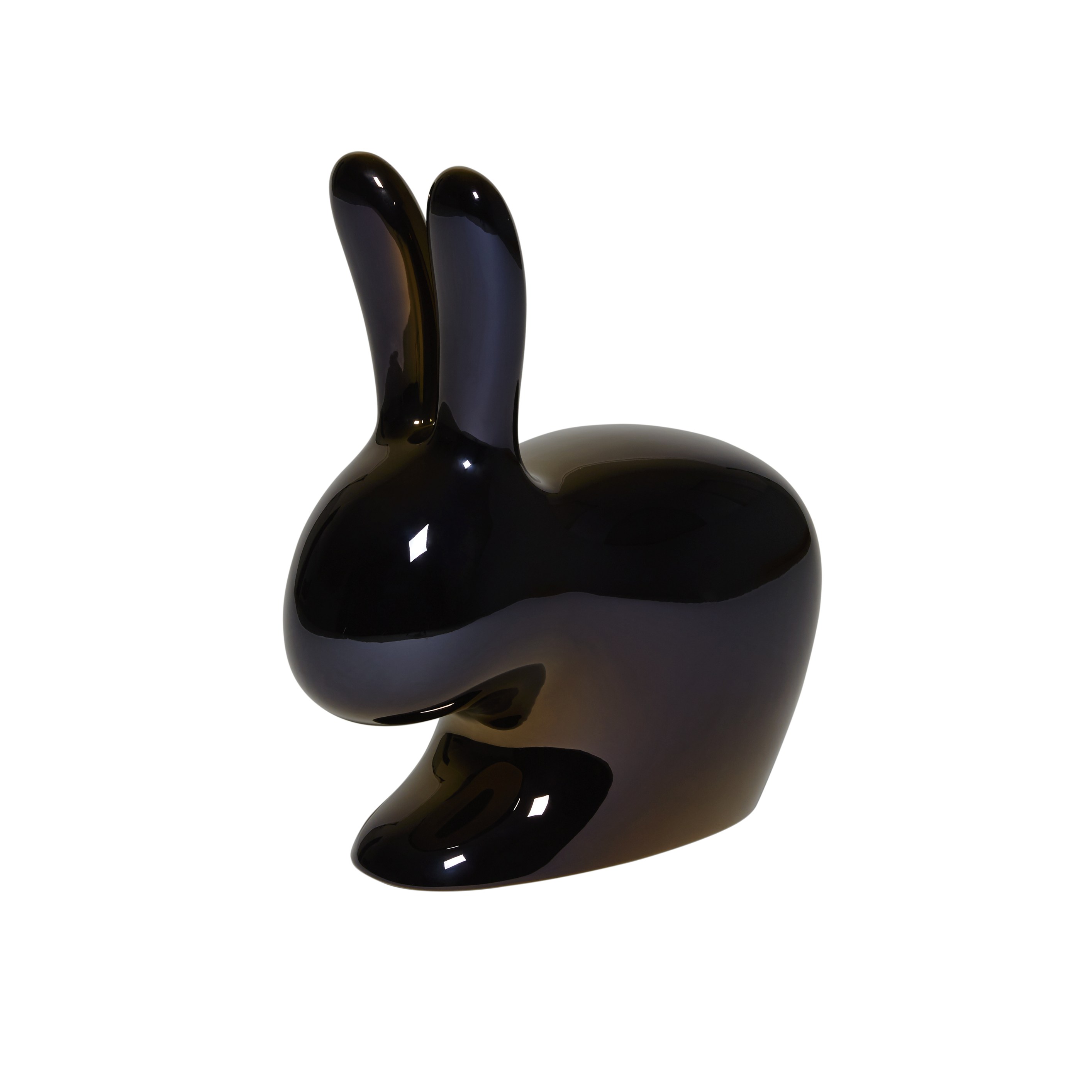 RABBIT METAL Chair By Qeeboo | design Stefano Giovannoni