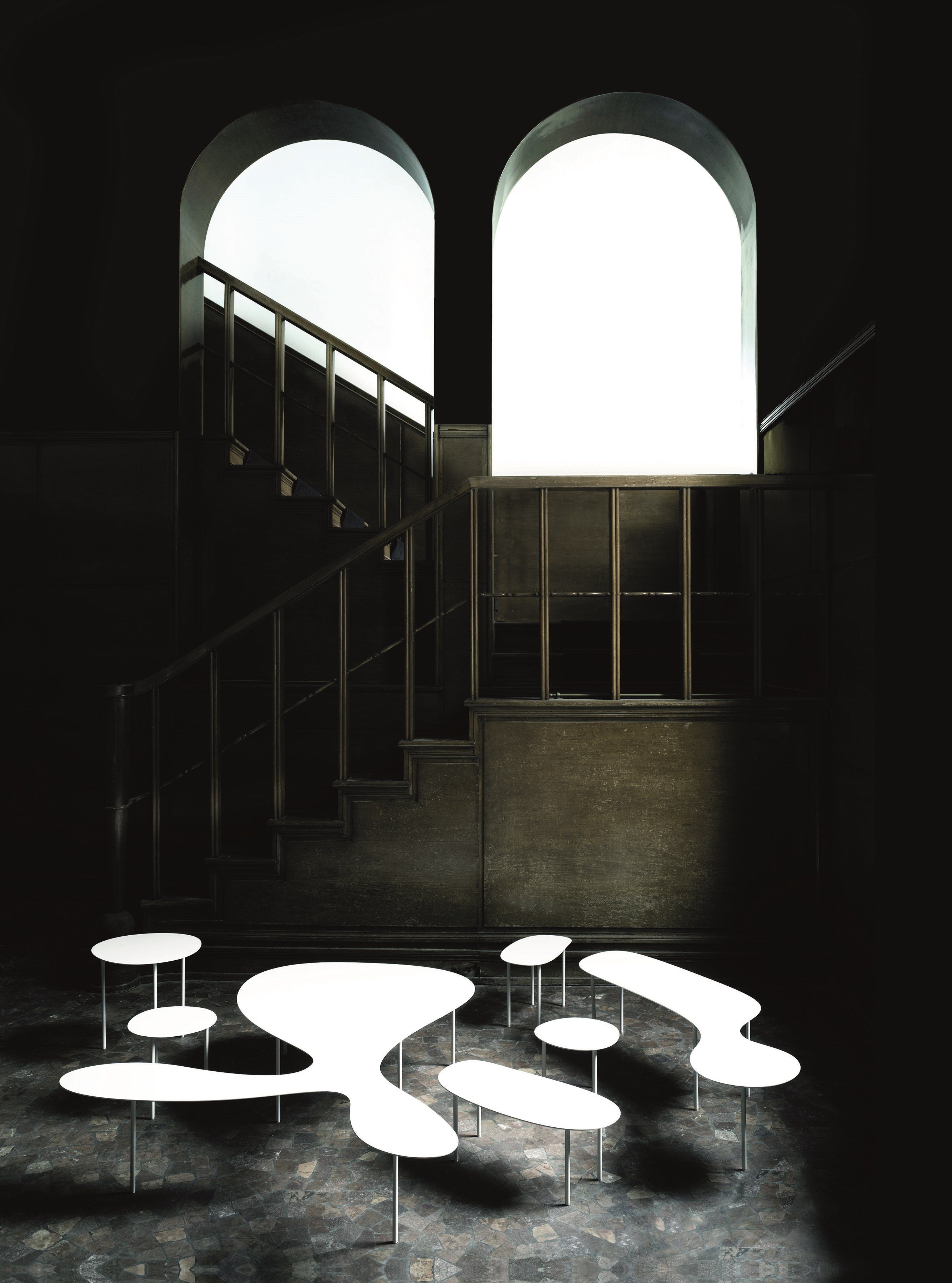 茶几 RABBIT&THE TORTOISE COLLECTION By Living Divani 设计师Studio Juju