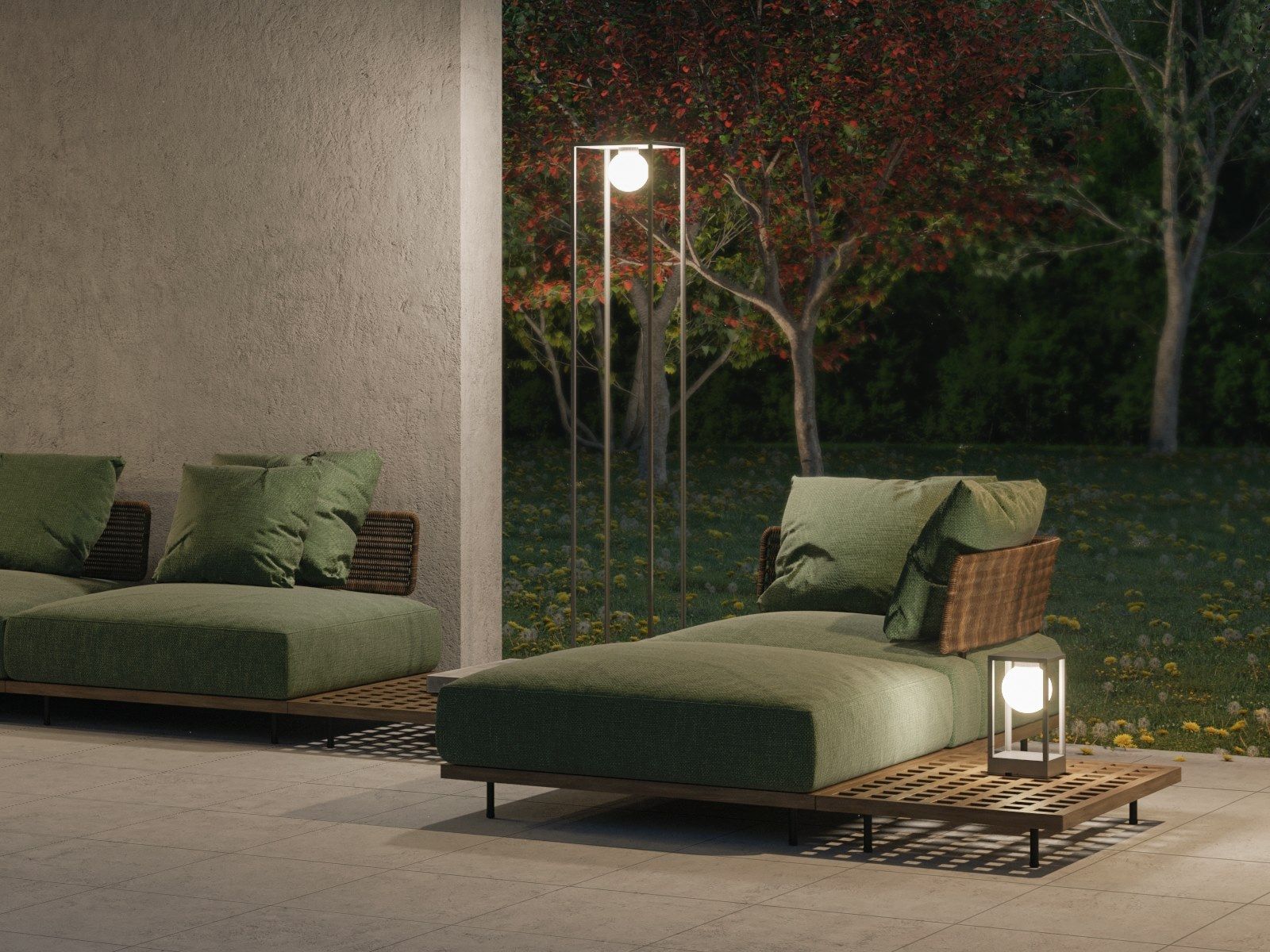 RACK LED aluminium Outdoor table lamp cordless By LedsC4 | design Luca ...