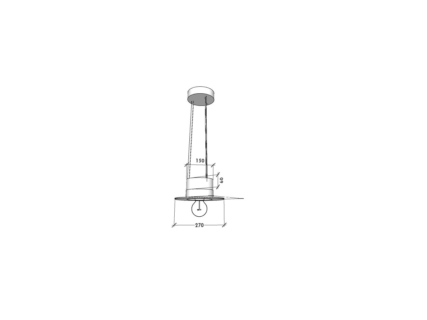 ZENITH / ALVEOLE Ceiling lamp By RADAR INTERIOR