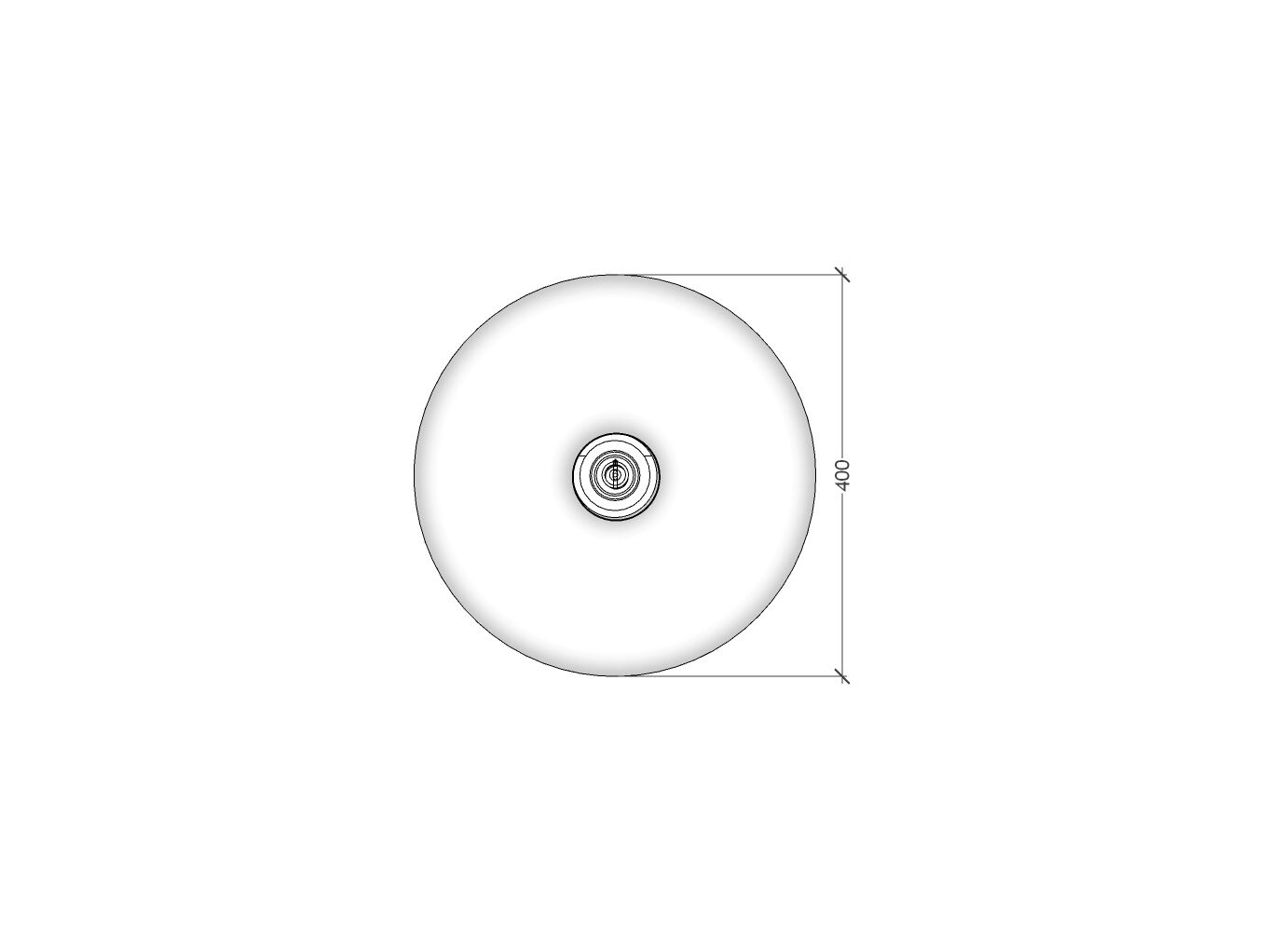 ZENITH / BOMBATO Handmade Thermoformed glass wall light By RADAR ...