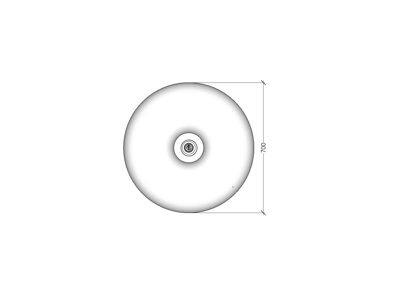 ZENITH / BOMBATO Handmade Thermoformed glass wall light By RADAR ...