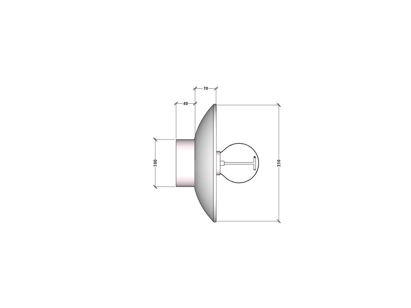 ZENITH ACID Lampada da parete fatta a mano in vetro termoformato By ...