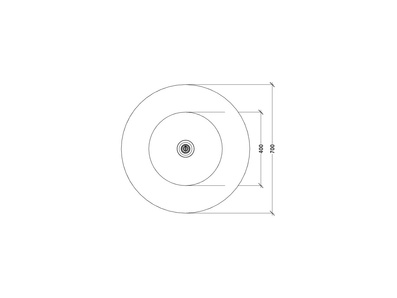 ZENITH DOUBLE Applique fatta a mano in vetro termoformato By RADAR ...