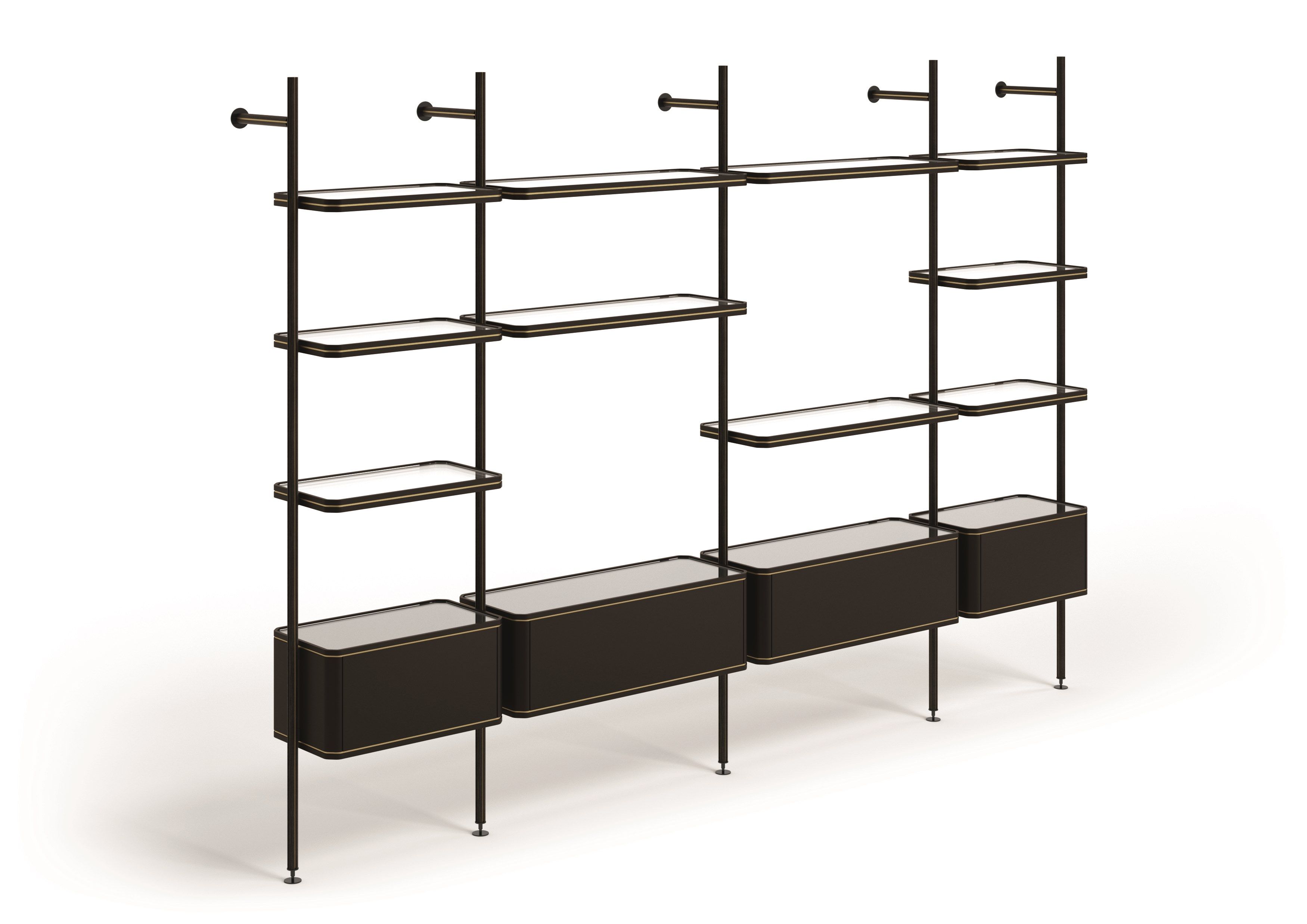 RADICE bibliothèque By Natuzzi Italia design Sebastiano Tosi