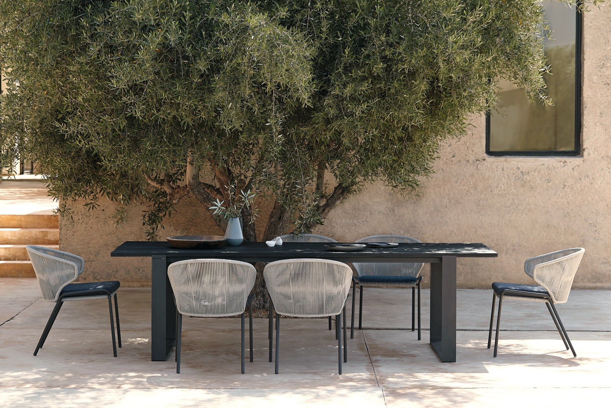 RADOC Rope garden chair By MANUTTI | design Stephane De Winter