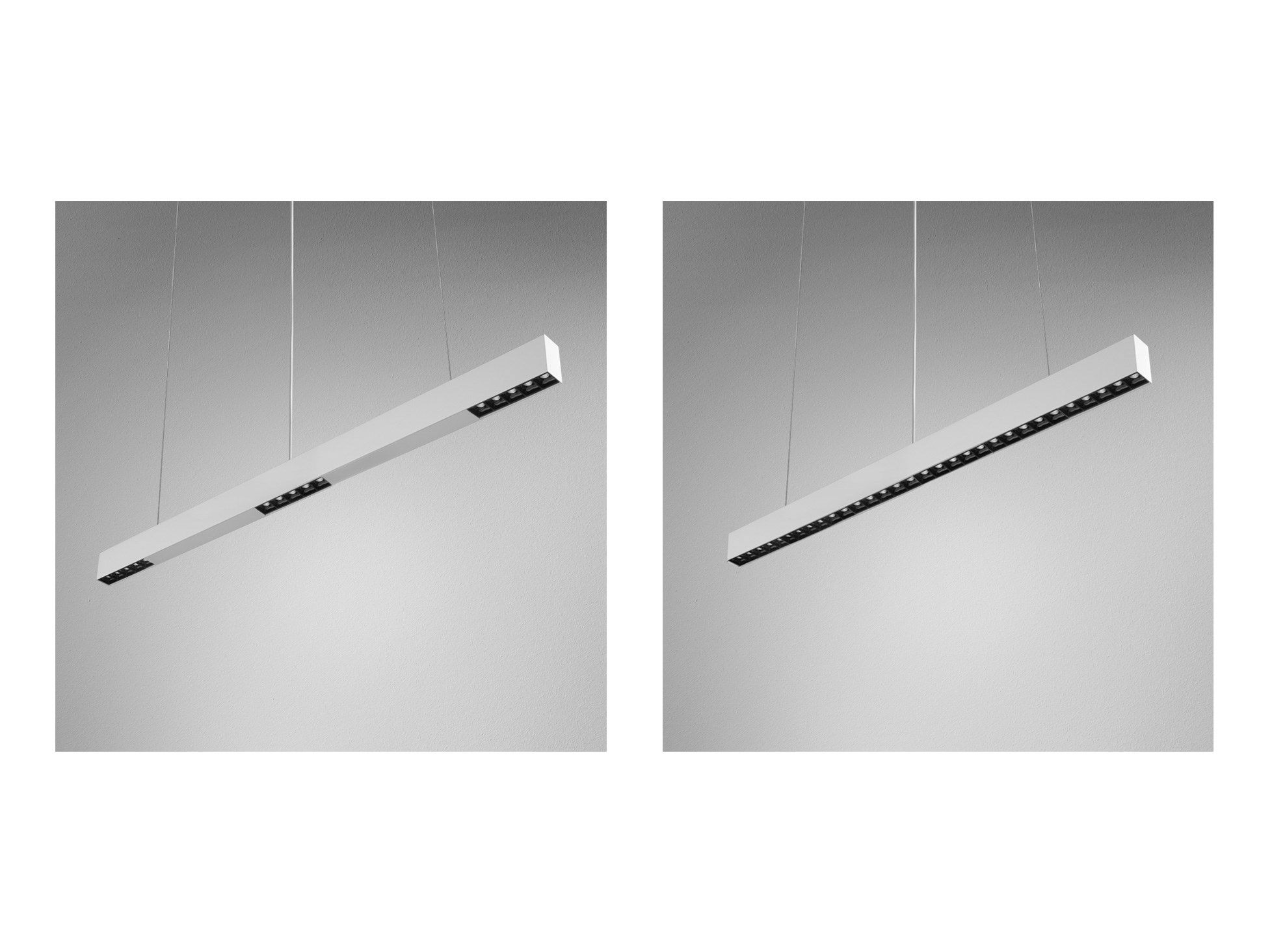 LED direct light pendant lamp RAFTER By AQForm