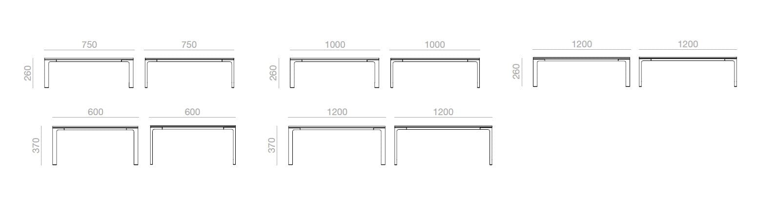 RAGLAN TABLE MARBLE 茶几 By Andreu World 设计师Piergiorgio Cazzaniga