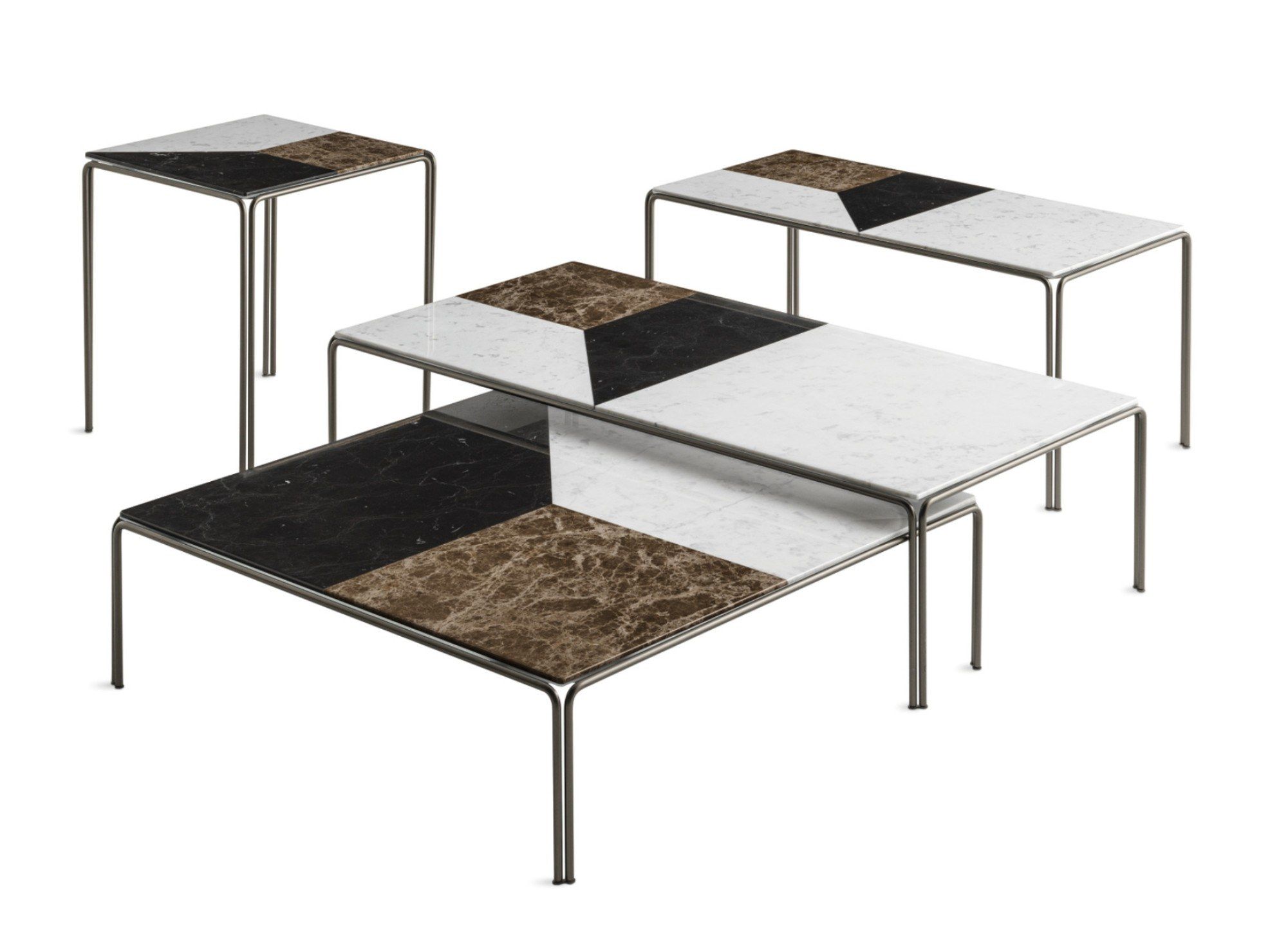 RAGTIME | Tavolino quadrato basso Low square marble coffee table By ...