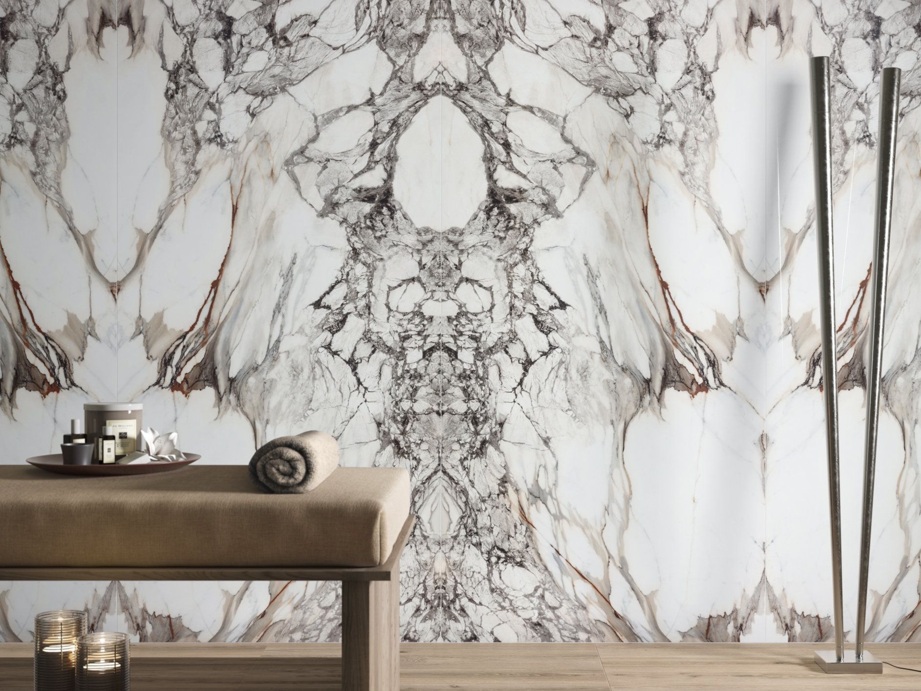 RAIN MARBLE Wall/floor tiles with marble effect By RAK Ceramics