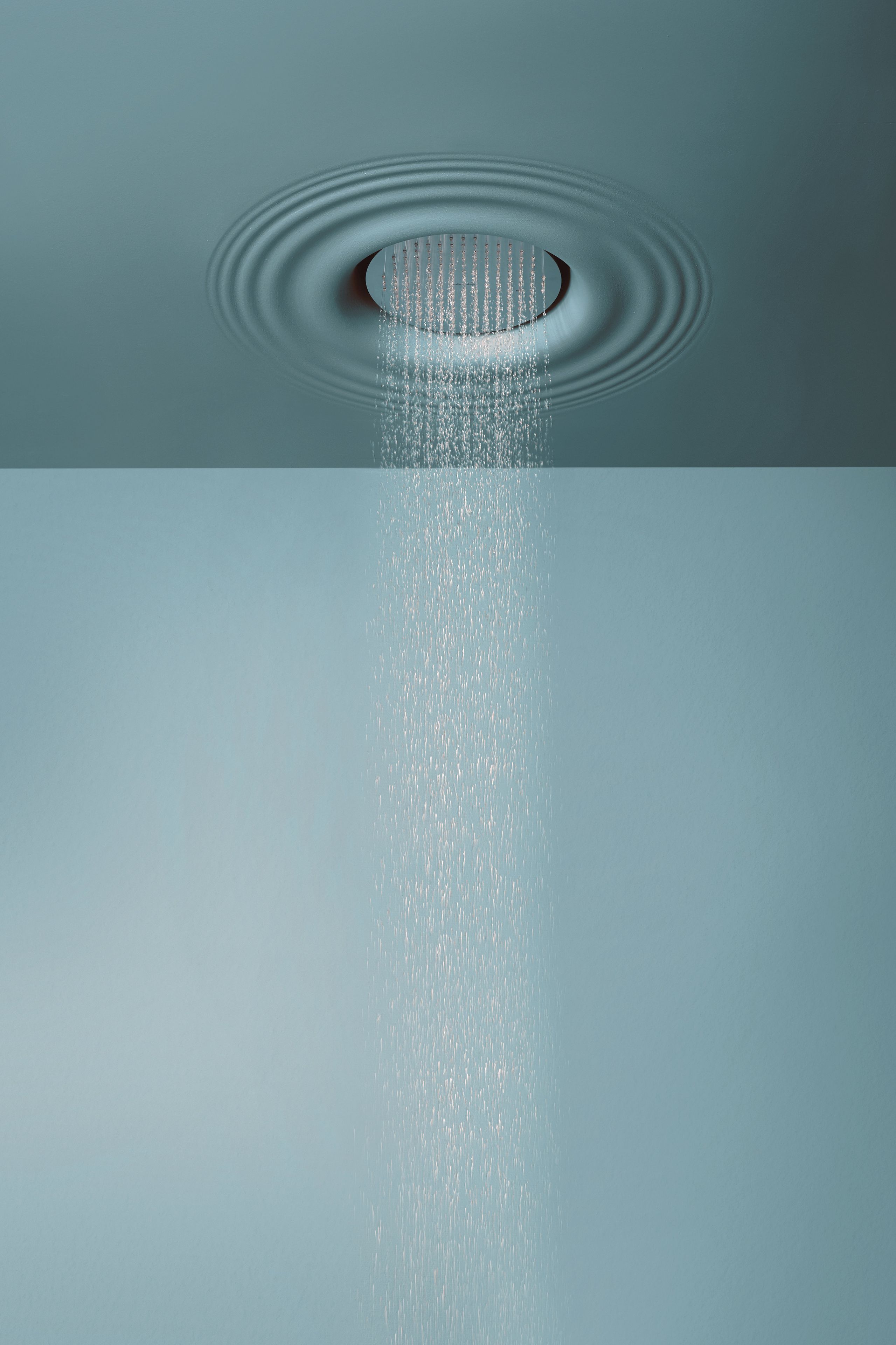 Ceiling mounted built-in overhead shower RAINDROP By Antonio Lupi ...