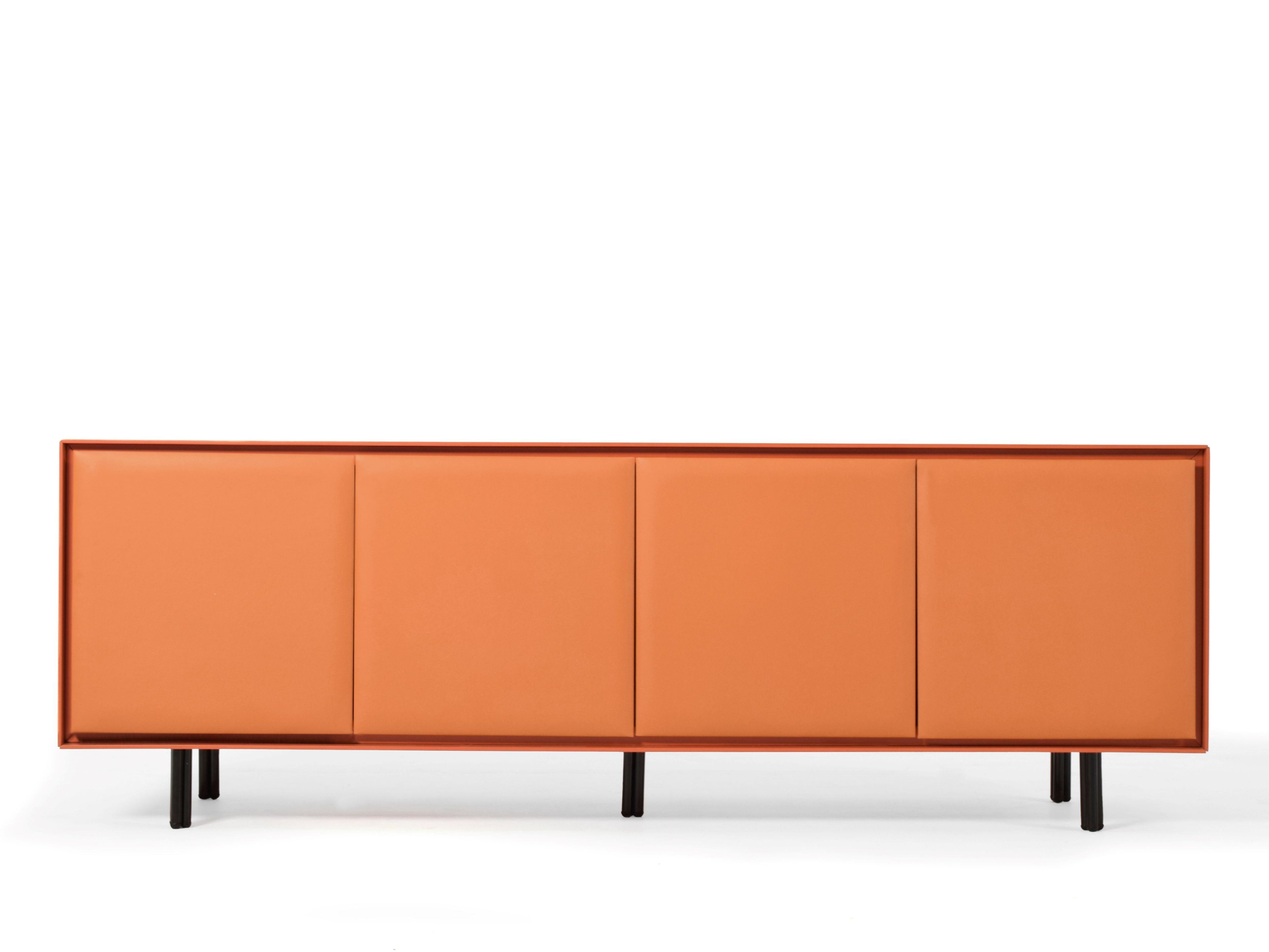 MDF and leather sideboard with doors and drawers RAMELLA By VIP Saloti