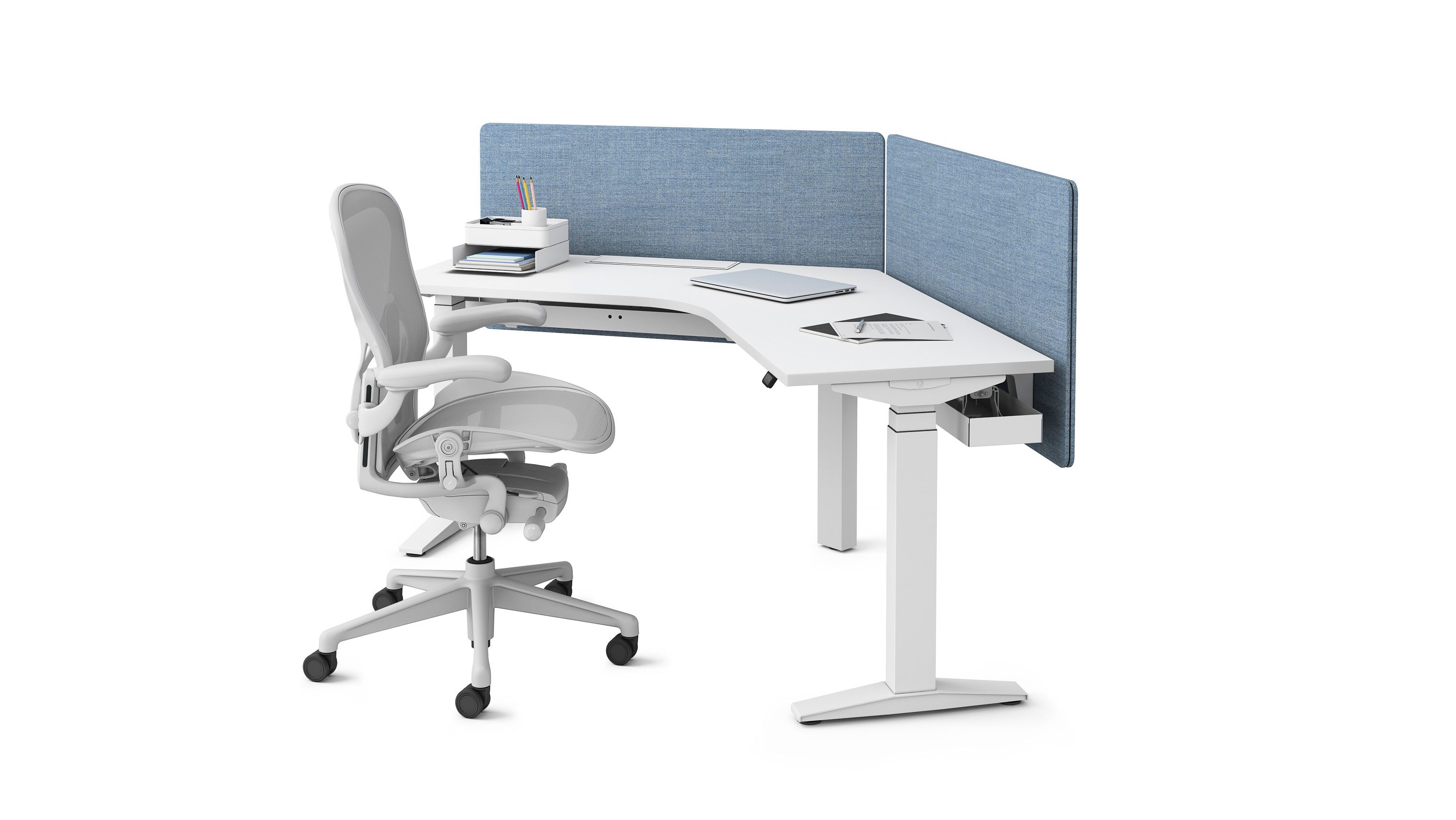 RATIO Sectional workstation desk By Herman Miller