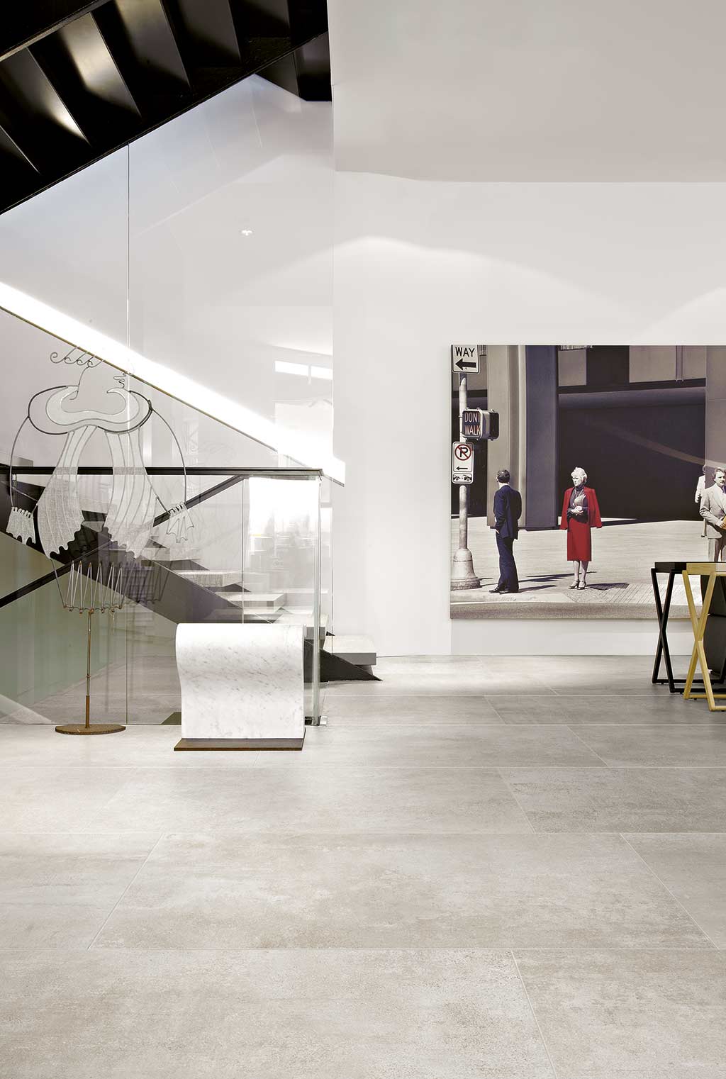 Porcelain stoneware wall/floor tiles with concrete effect RAWTECH By Floor Gres