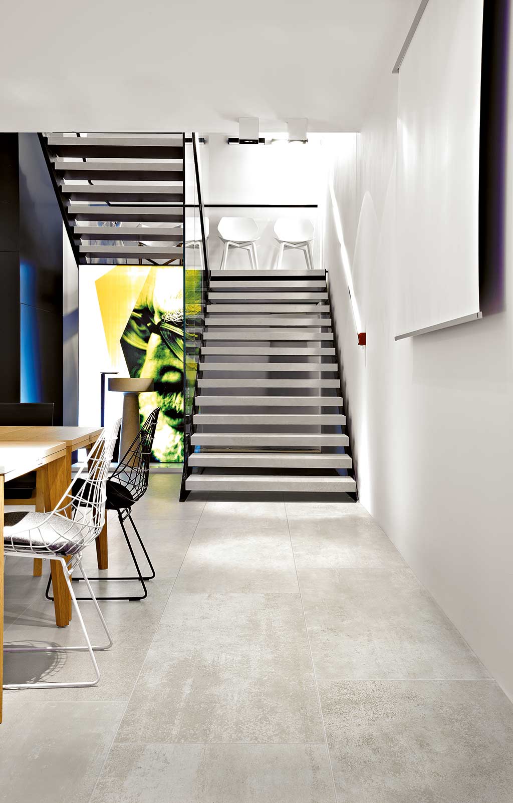 Porcelain stoneware wall/floor tiles with concrete effect RAWTECH By ...