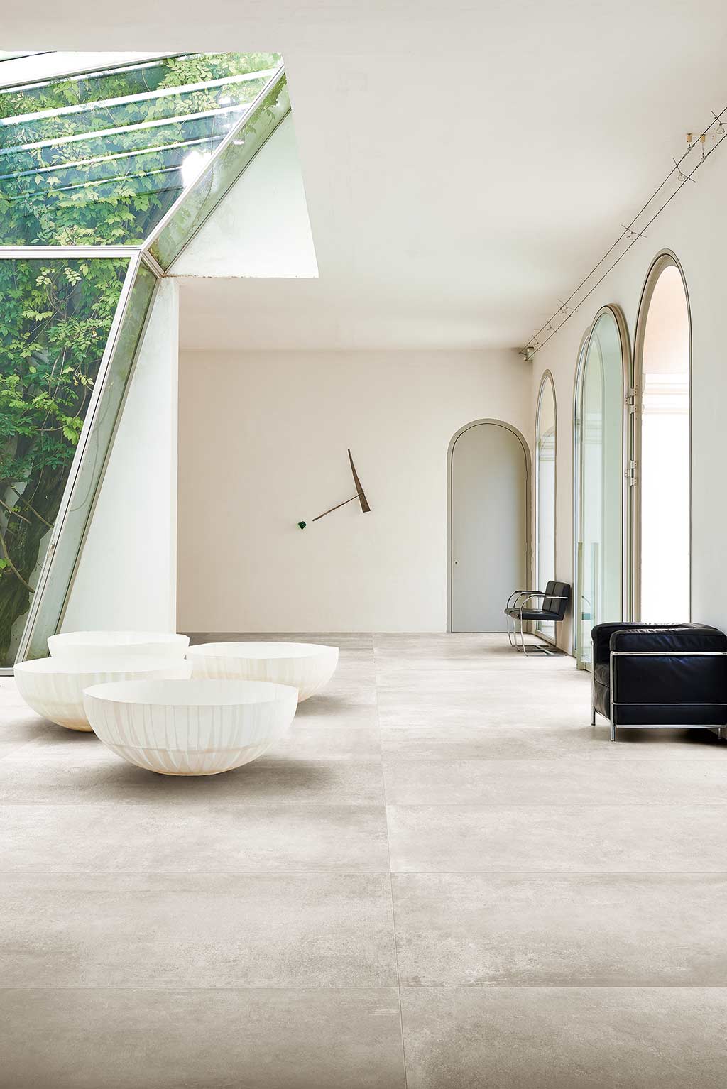 Porcelain stoneware wall/floor tiles with concrete effect RAWTECH By Floor Gres