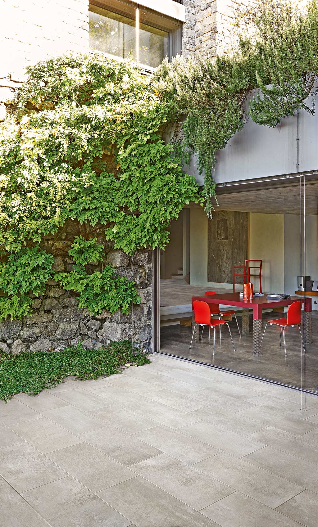 Porcelain stoneware wall/floor tiles with concrete effect RAWTECH By ...